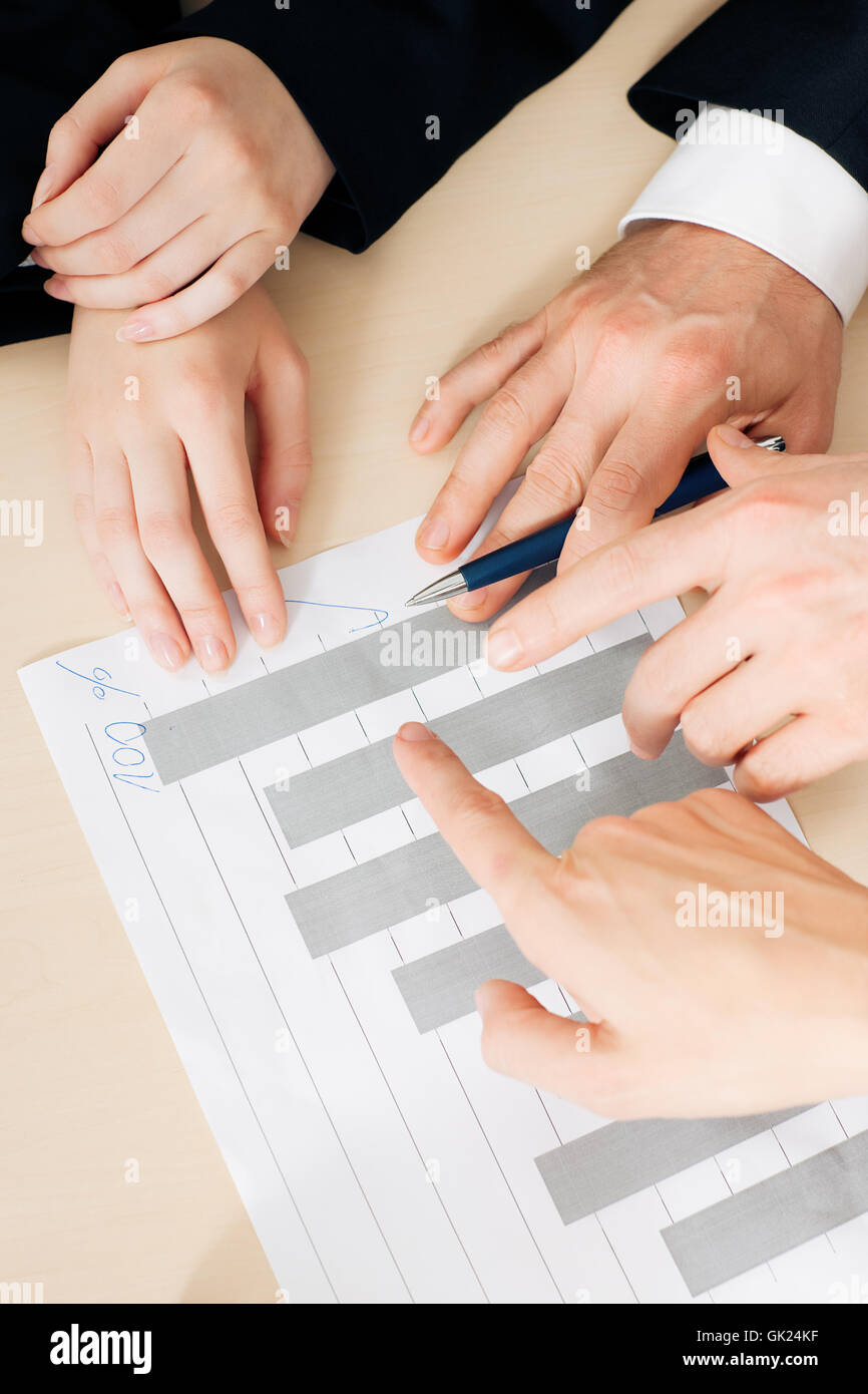 teamwork in the office Stock Photo - Alamy