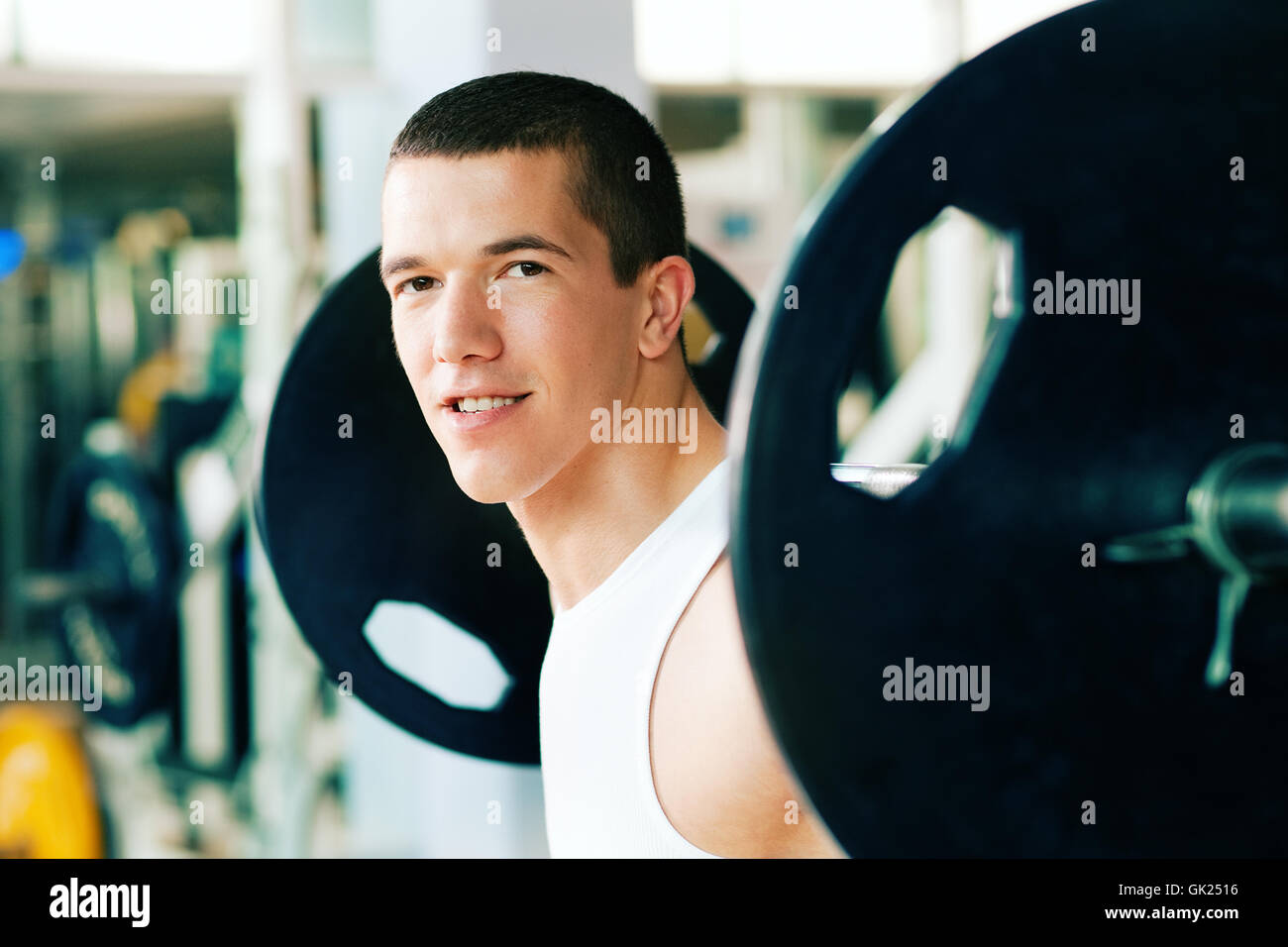 exercise strength force Stock Photo - Alamy