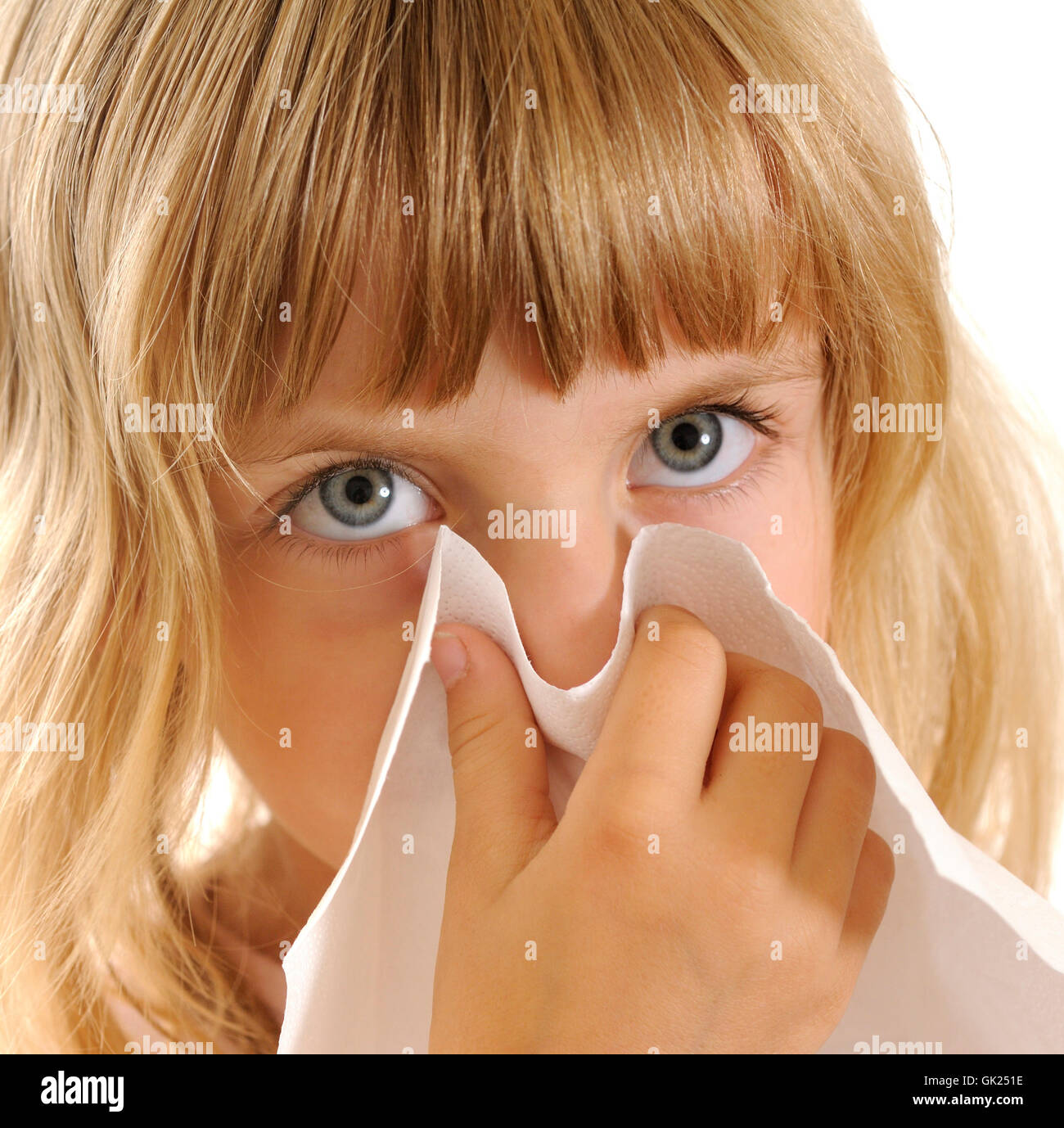 cold catarrh furbish Stock Photo - Alamy