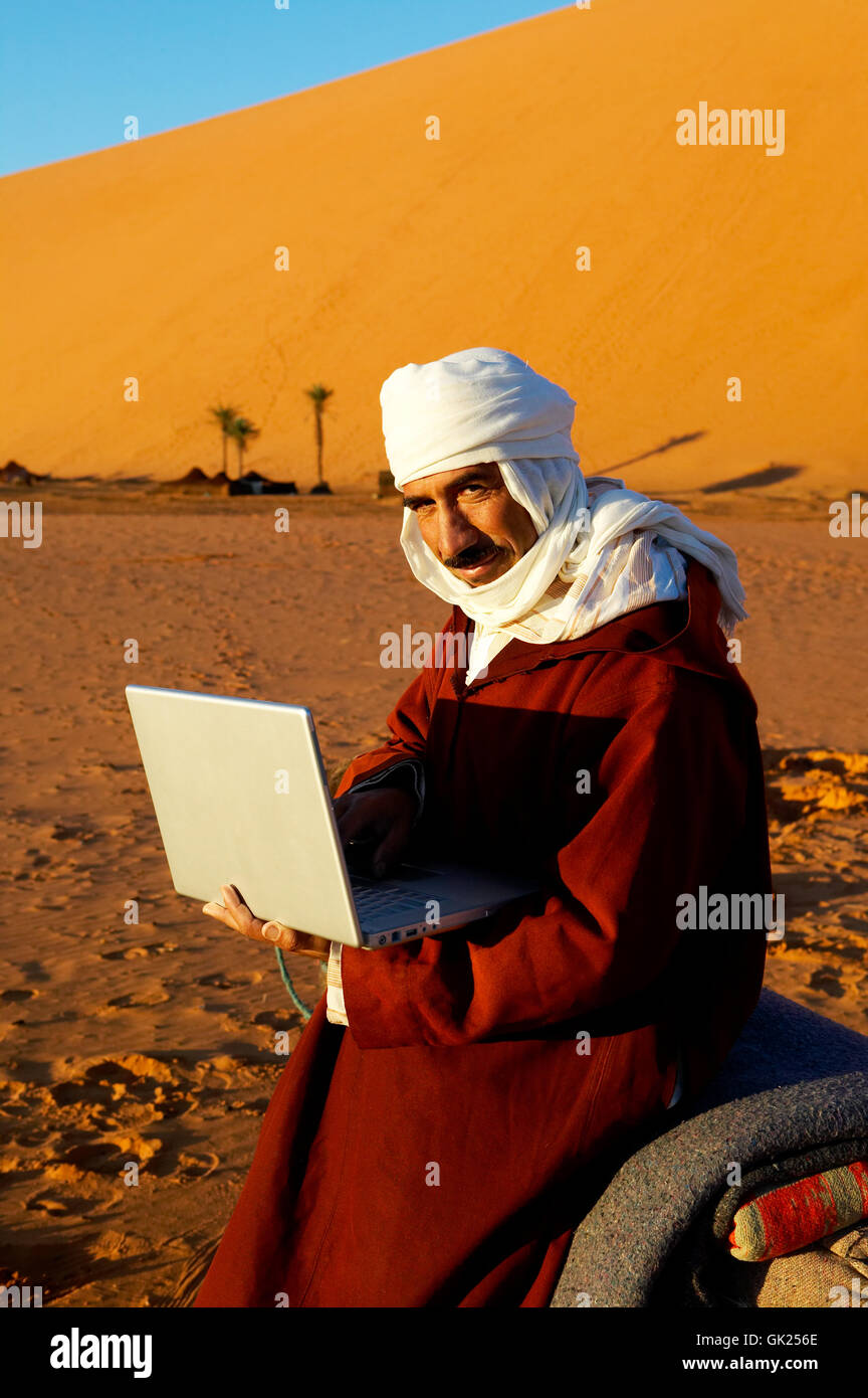 Laptop desert africa hi-res stock photography and images - Alamy