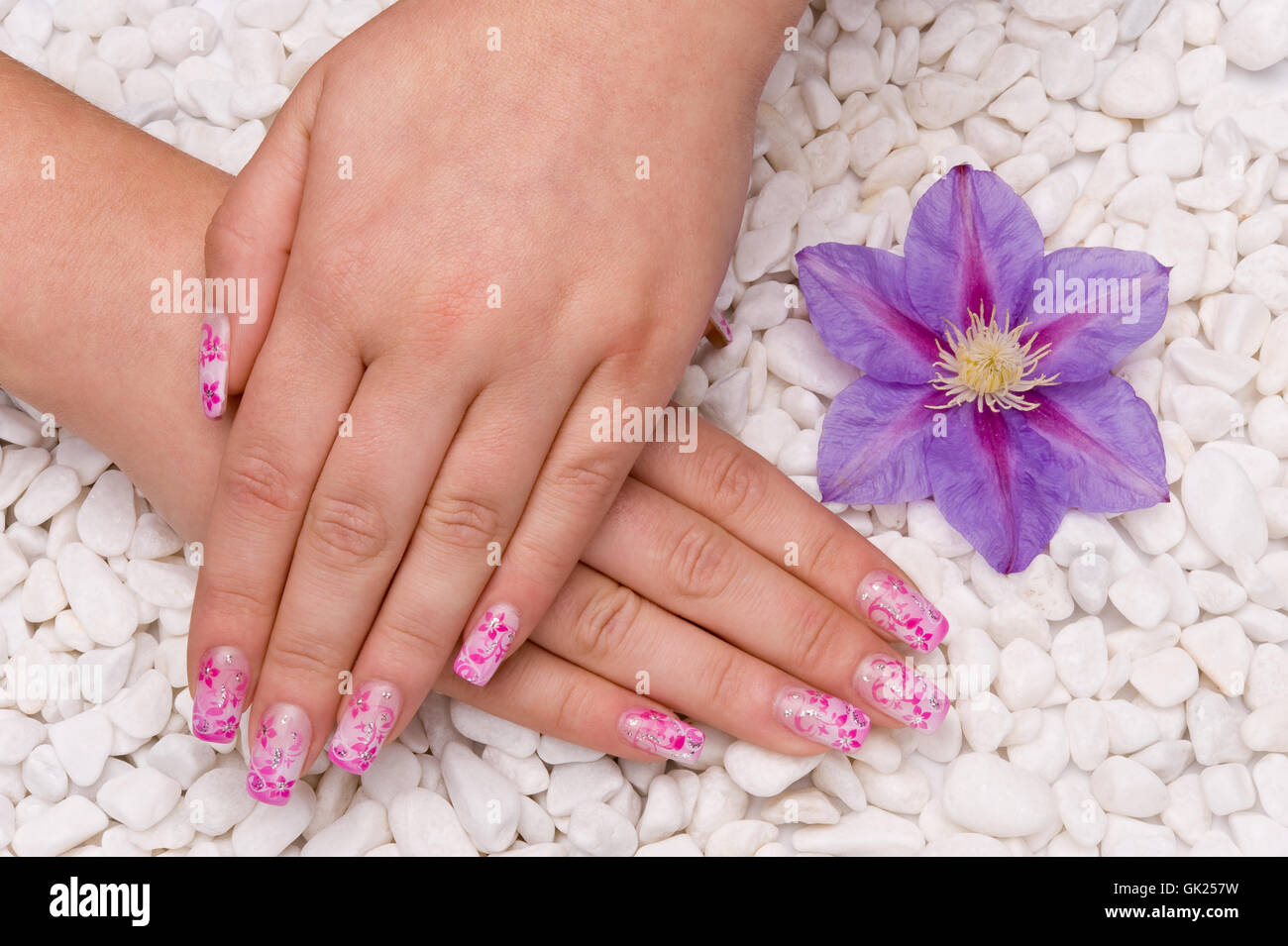 hand hands fingernails Stock Photo - Alamy