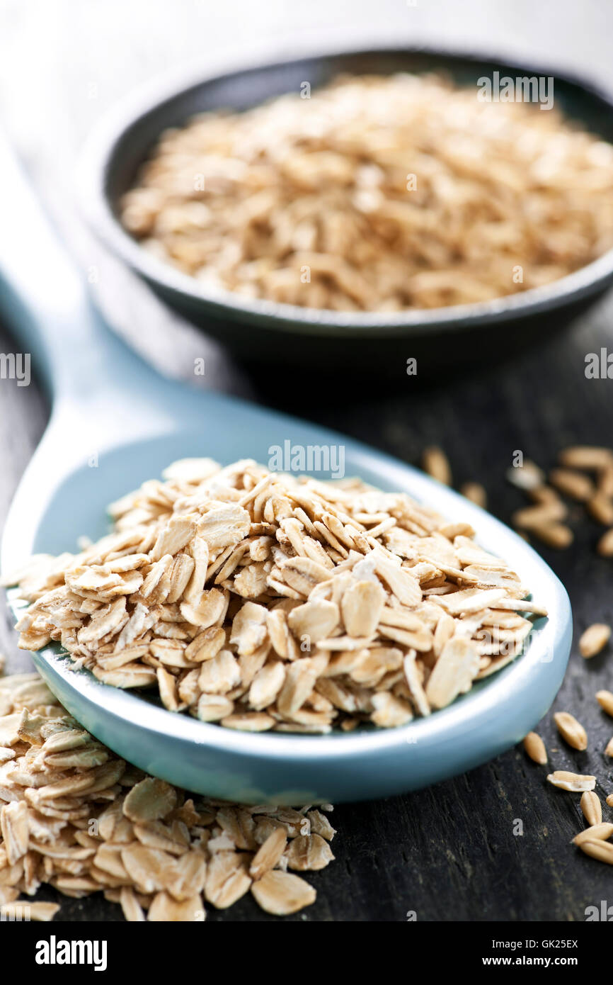 Raw oats hi-res stock photography and images - Alamy