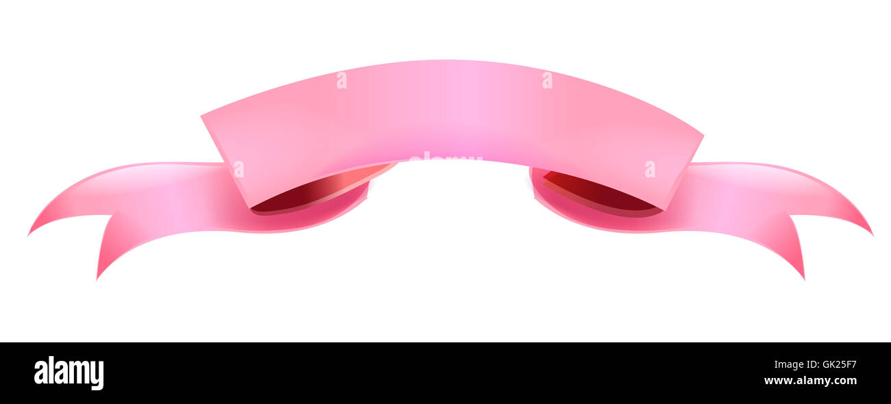 banner pink close Stock Photo - Alamy