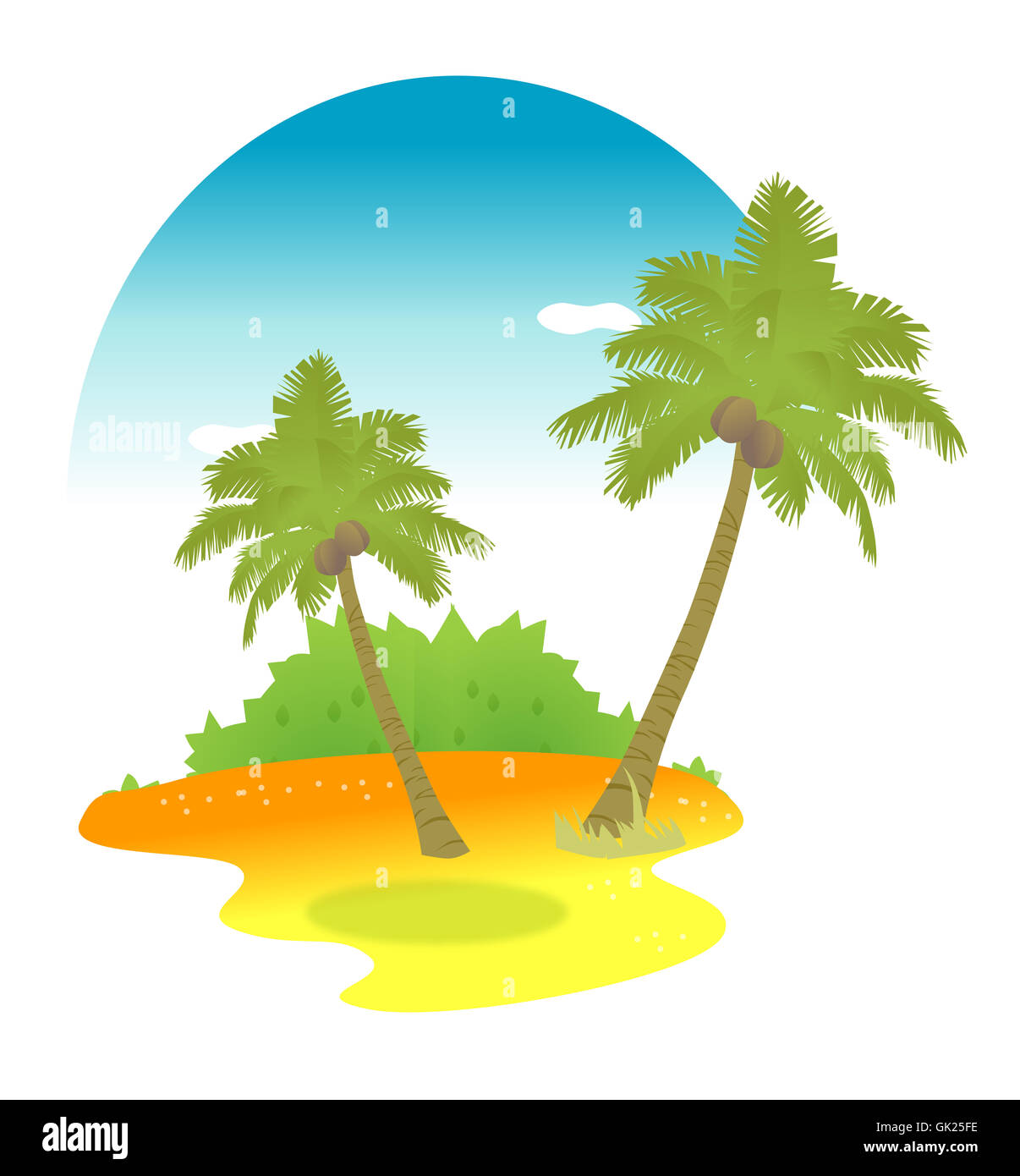 Shade of the trees Cut Out Stock Images & Pictures - Alamy