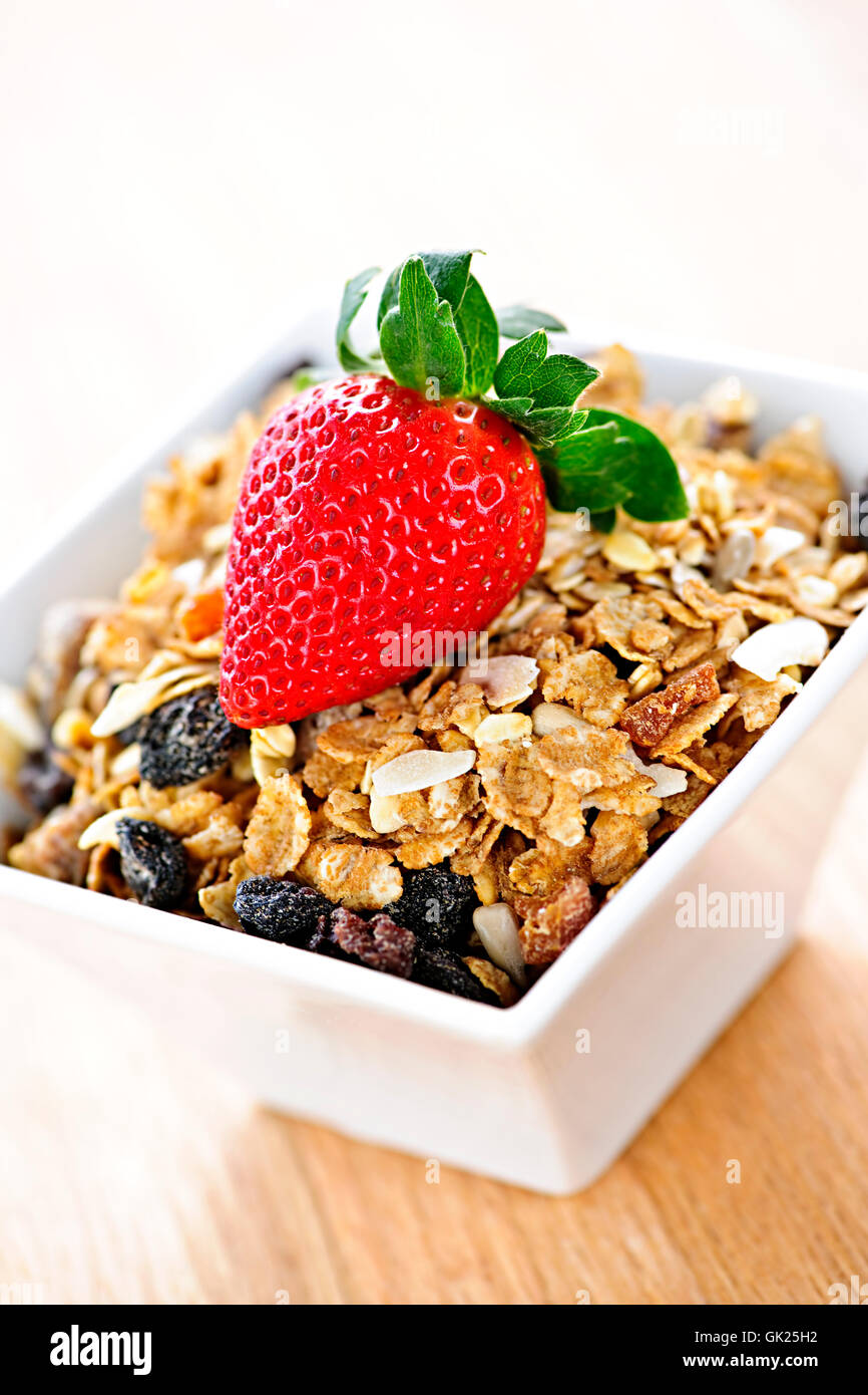 strawberry cereal red Stock Photo - Alamy