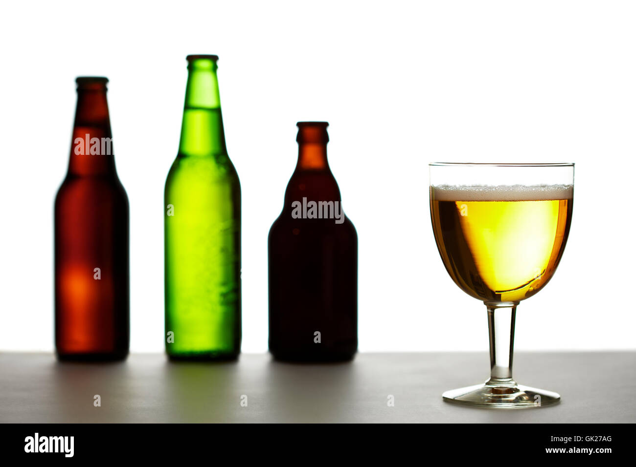 glass chalice tumbler Stock Photo - Alamy