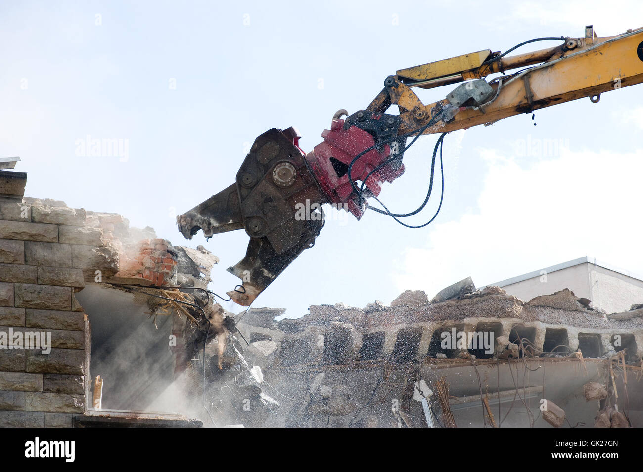 dredger demolition scrapping Stock Photo - Alamy