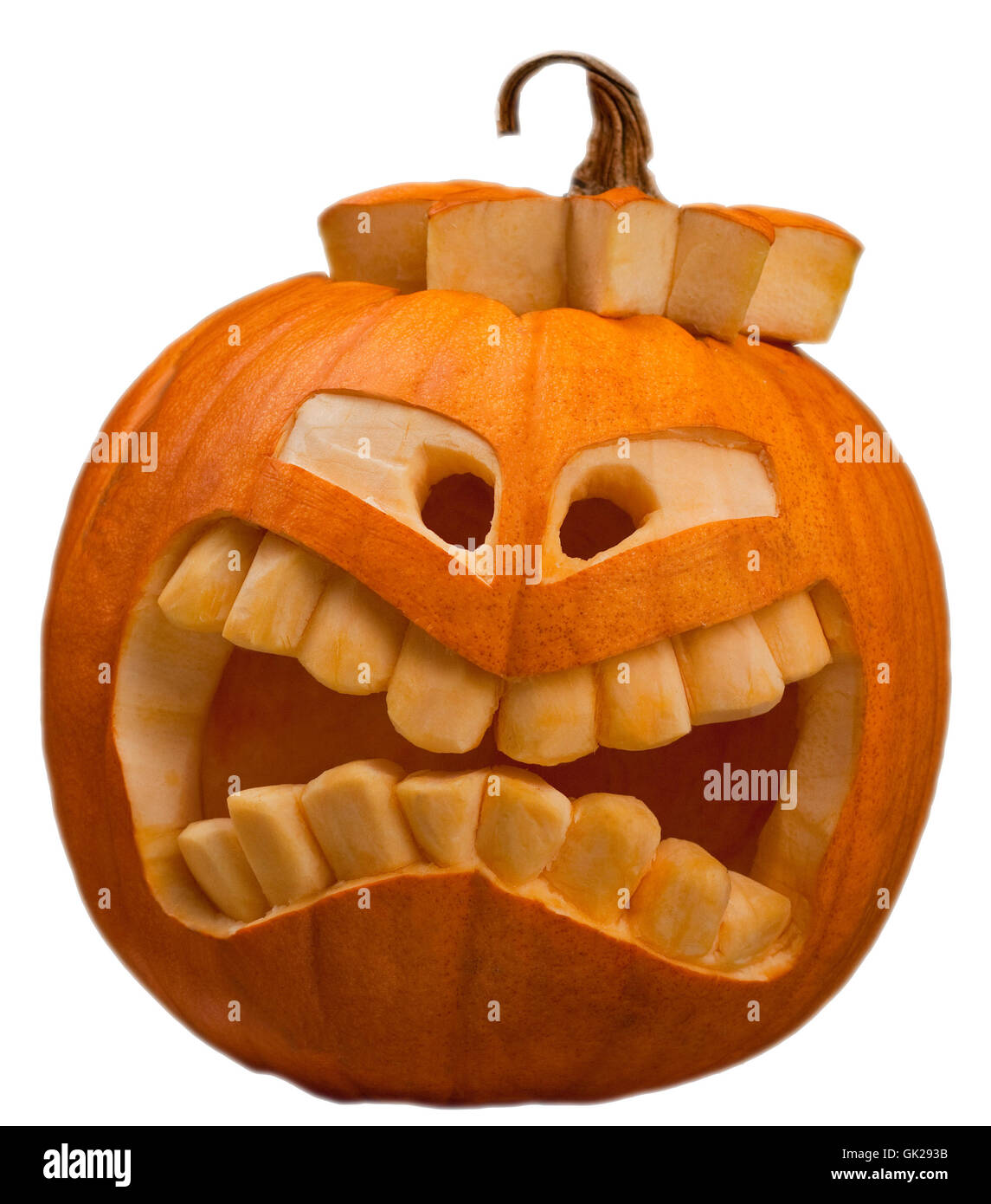 laughing halloween pumpkin Stock Photo - Alamy