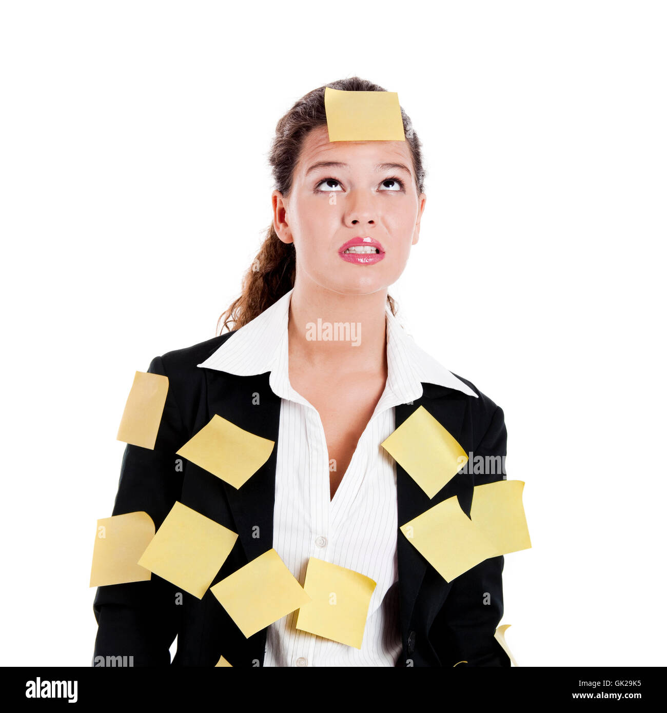 woman note memo Stock Photo - Alamy