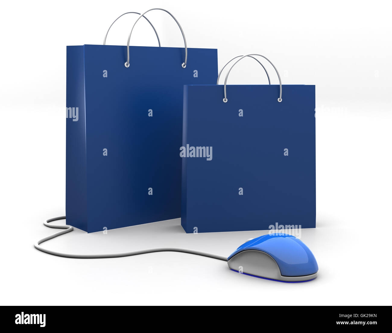 Computer commercial Cut Out Stock Images & Pictures - Alamy