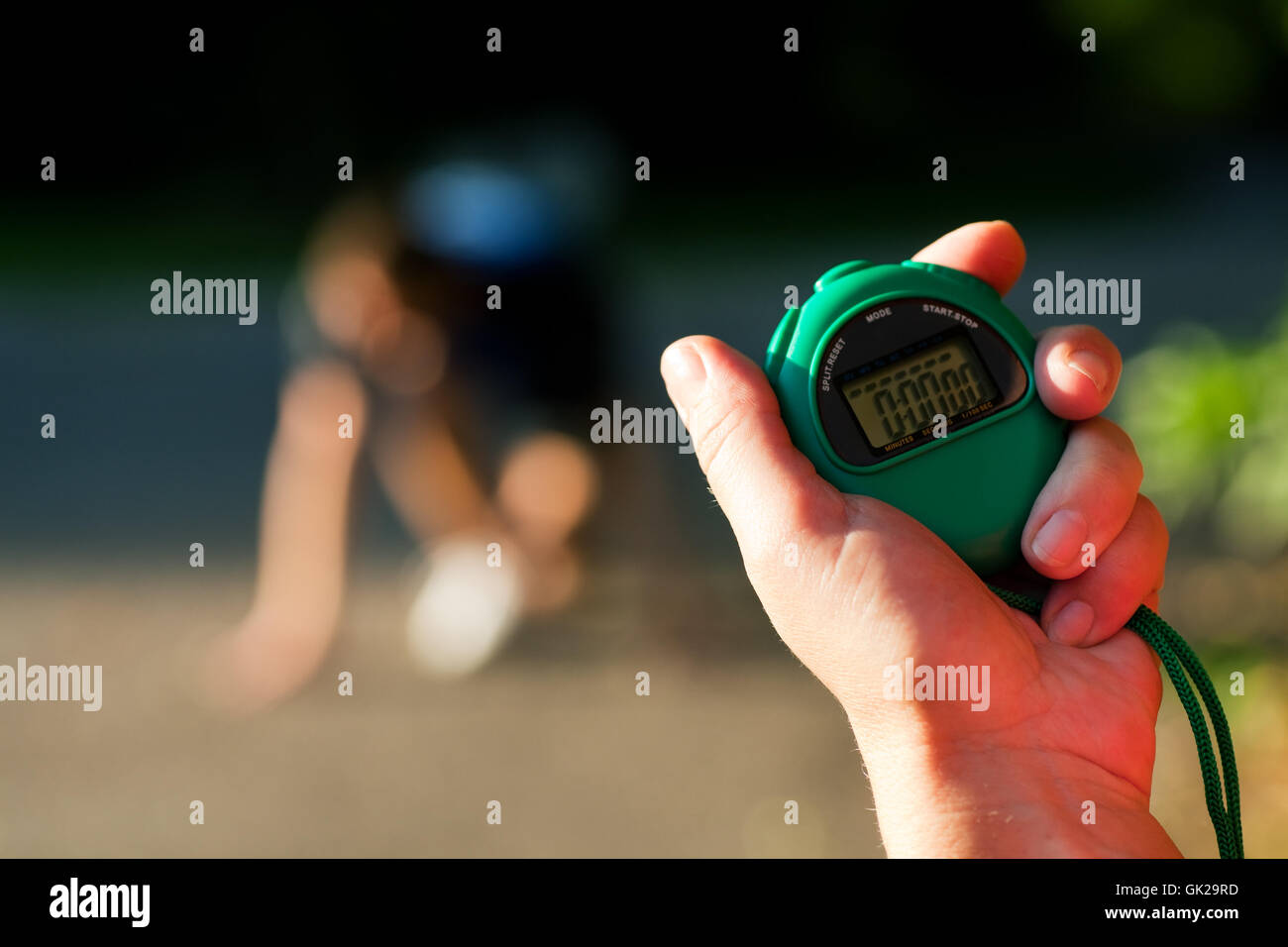 sport sports clock Stock Photo - Alamy