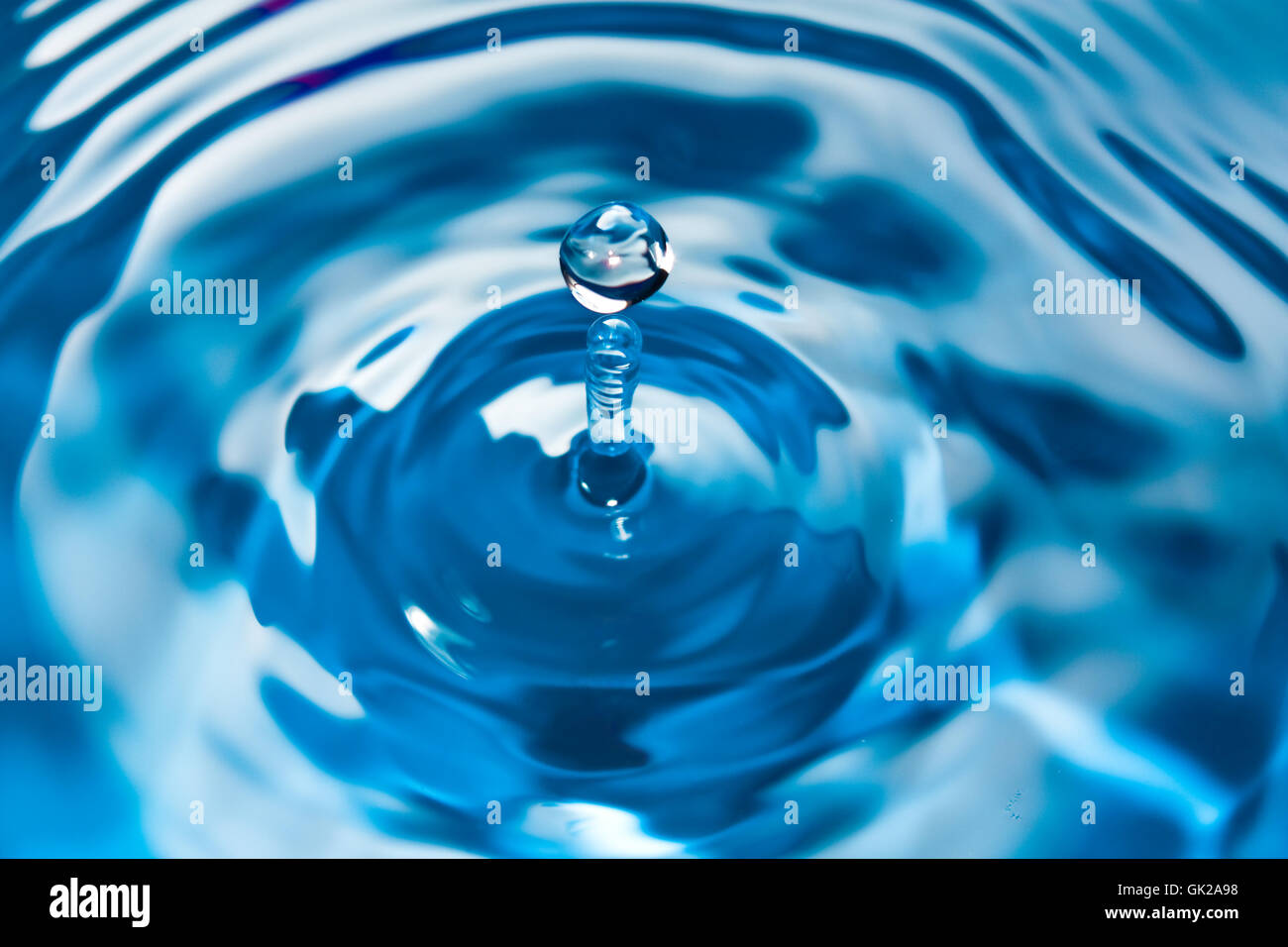 blue drop tear down Stock Photo - Alamy