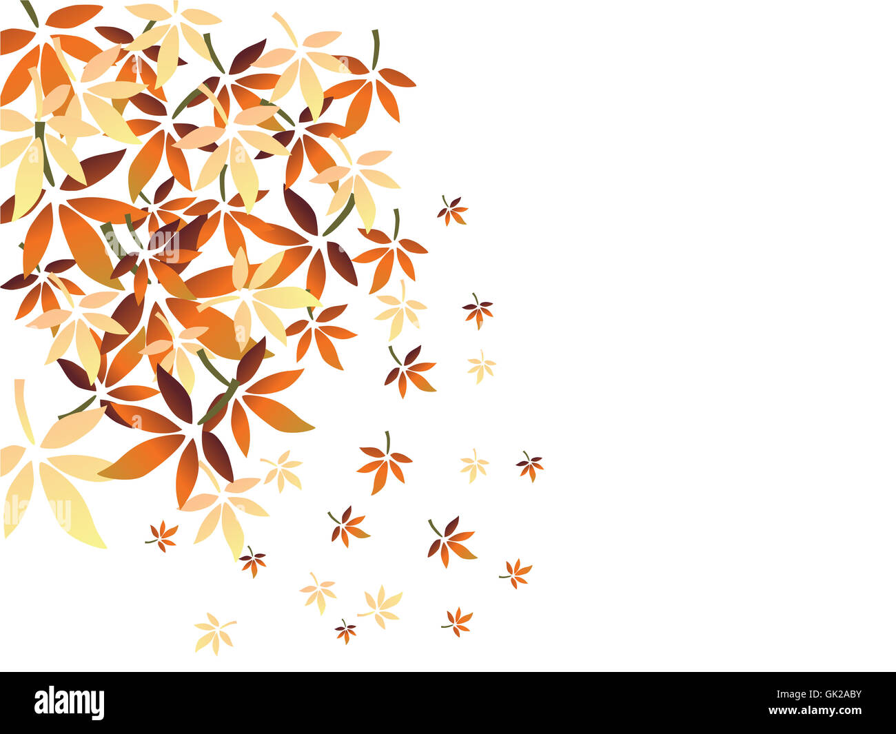 Creative leaf shapes Cut Out Stock Images & Pictures - Alamy