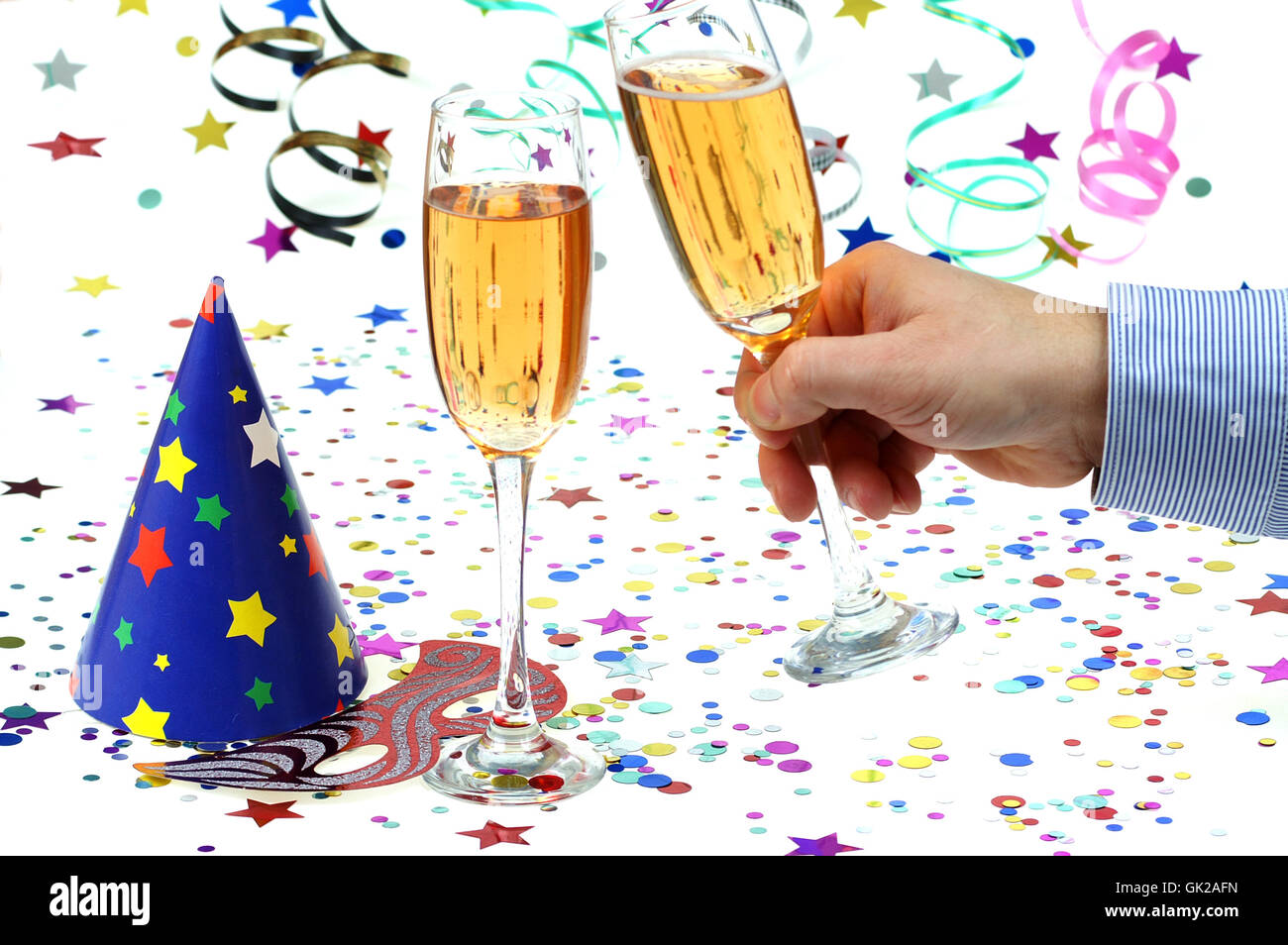 hat alcohol party Stock Photo - Alamy