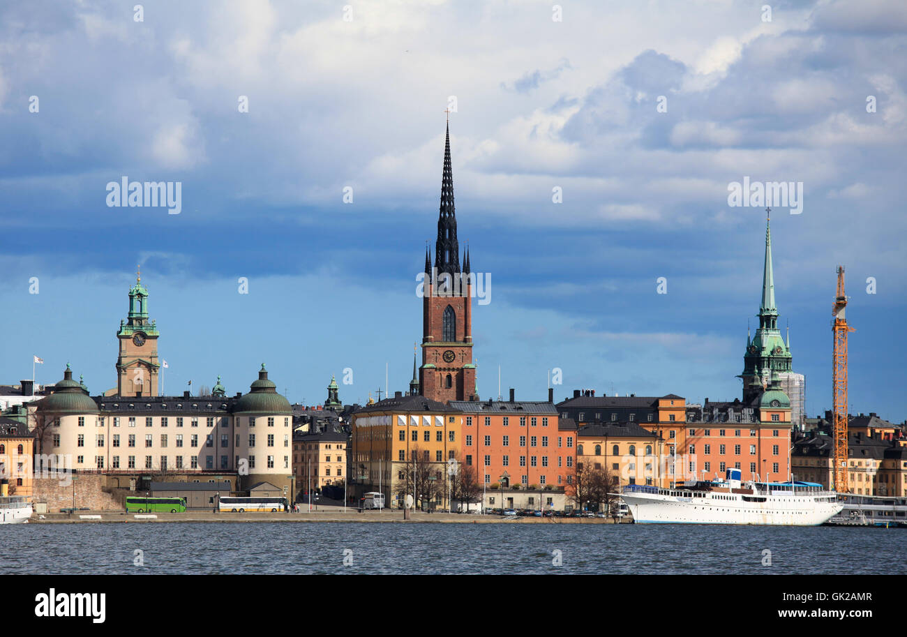 sweden skyline stockholm Stock Photo - Alamy