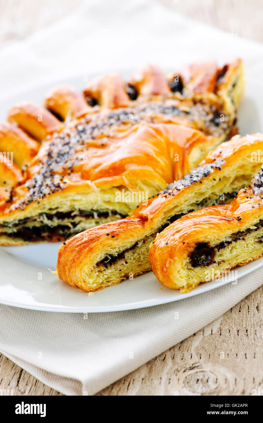 pastry poppy cut Stock Photo - Alamy