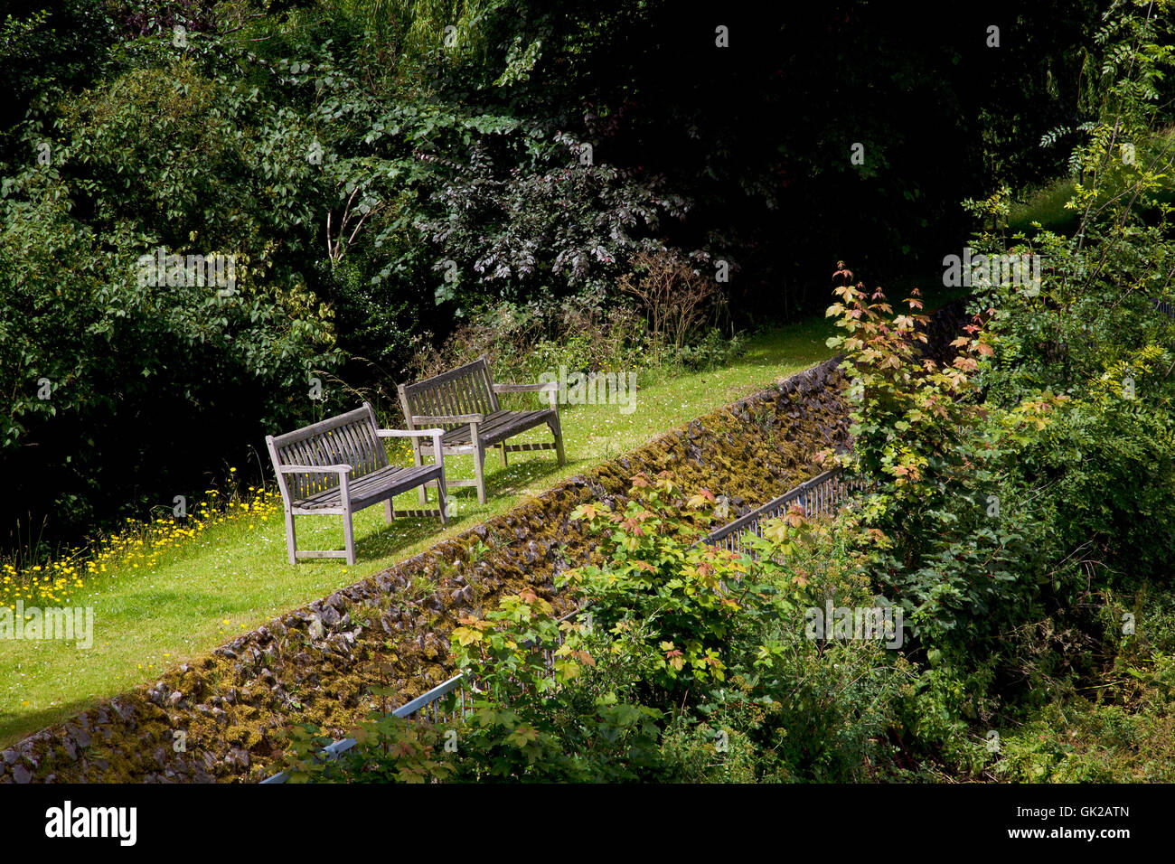 two benches by Richmond riverside Stock Photo - Alamy two benches by Richmond riverside Stock Photo - Alamy
