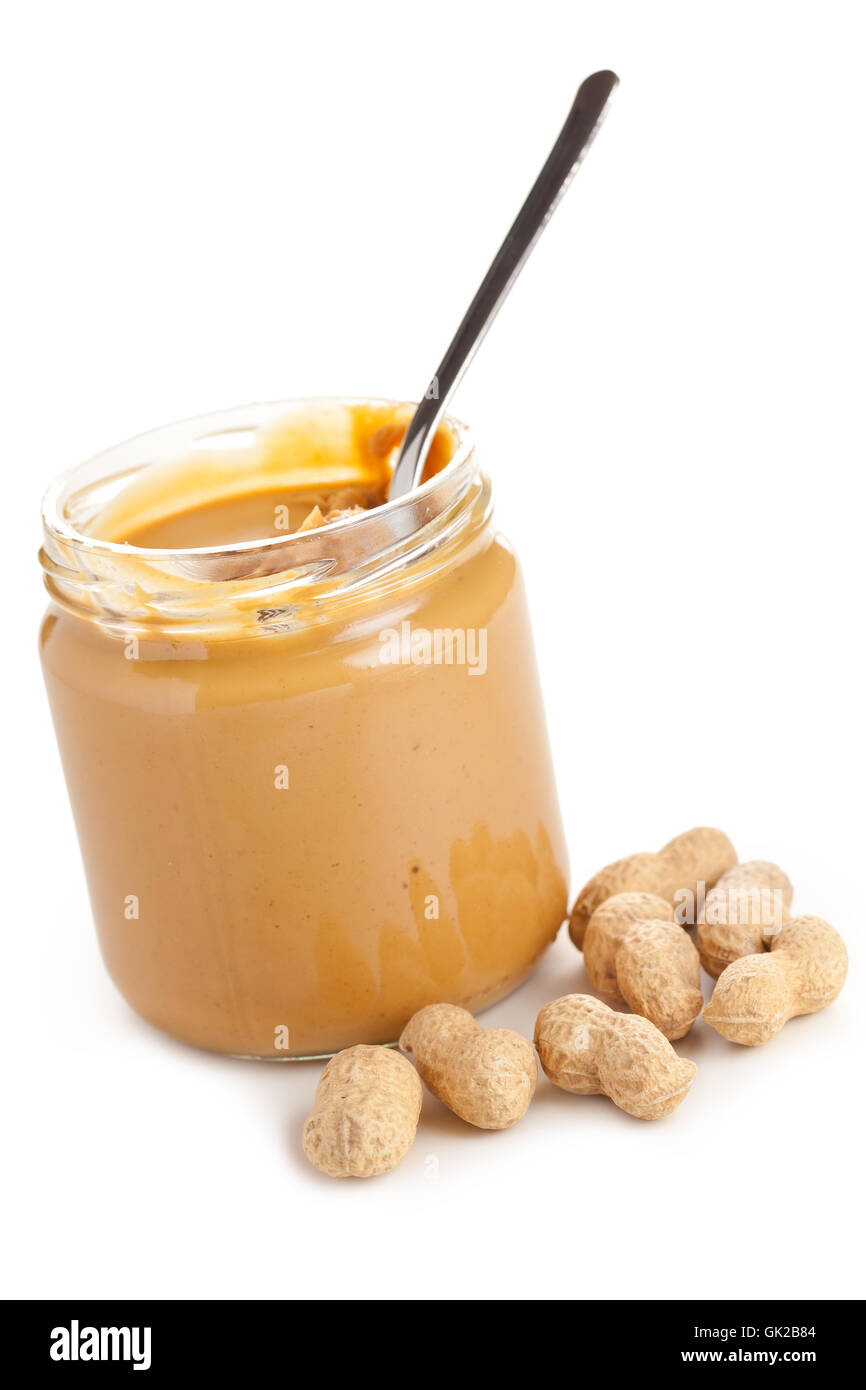 spread peanut nut Stock Photo - Alamy