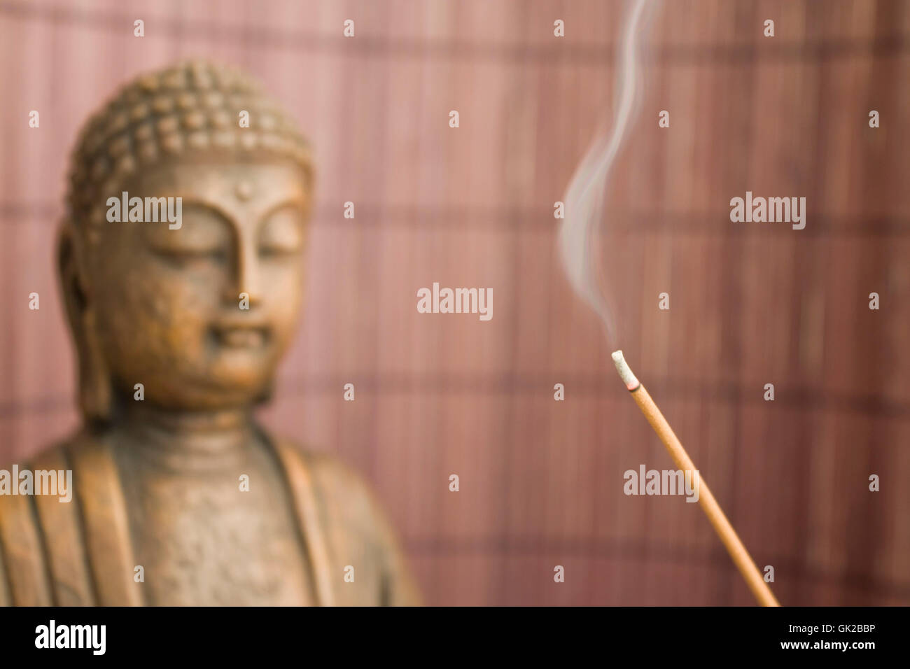 smoke 4 buddha 02 Stock Photo - Alamy
