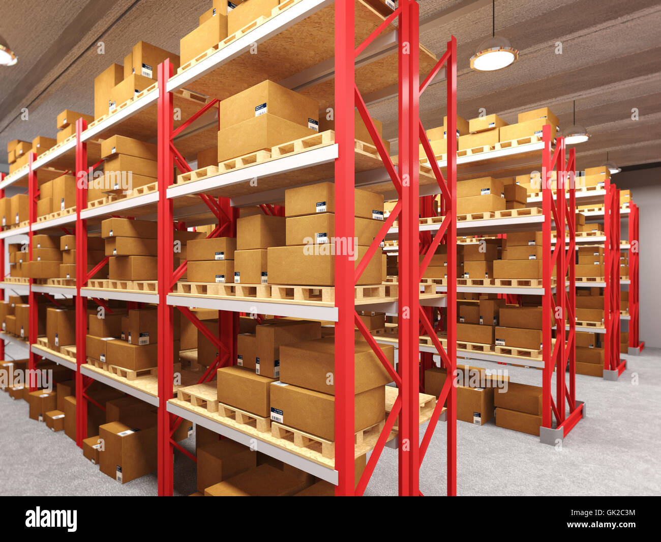 industry warehouse box Stock Photo - Alamy
