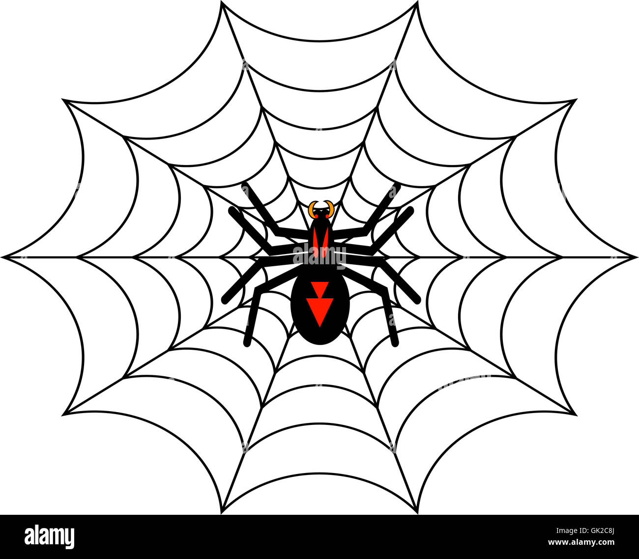 Spider illustration hi-res stock photography and images - Alamy