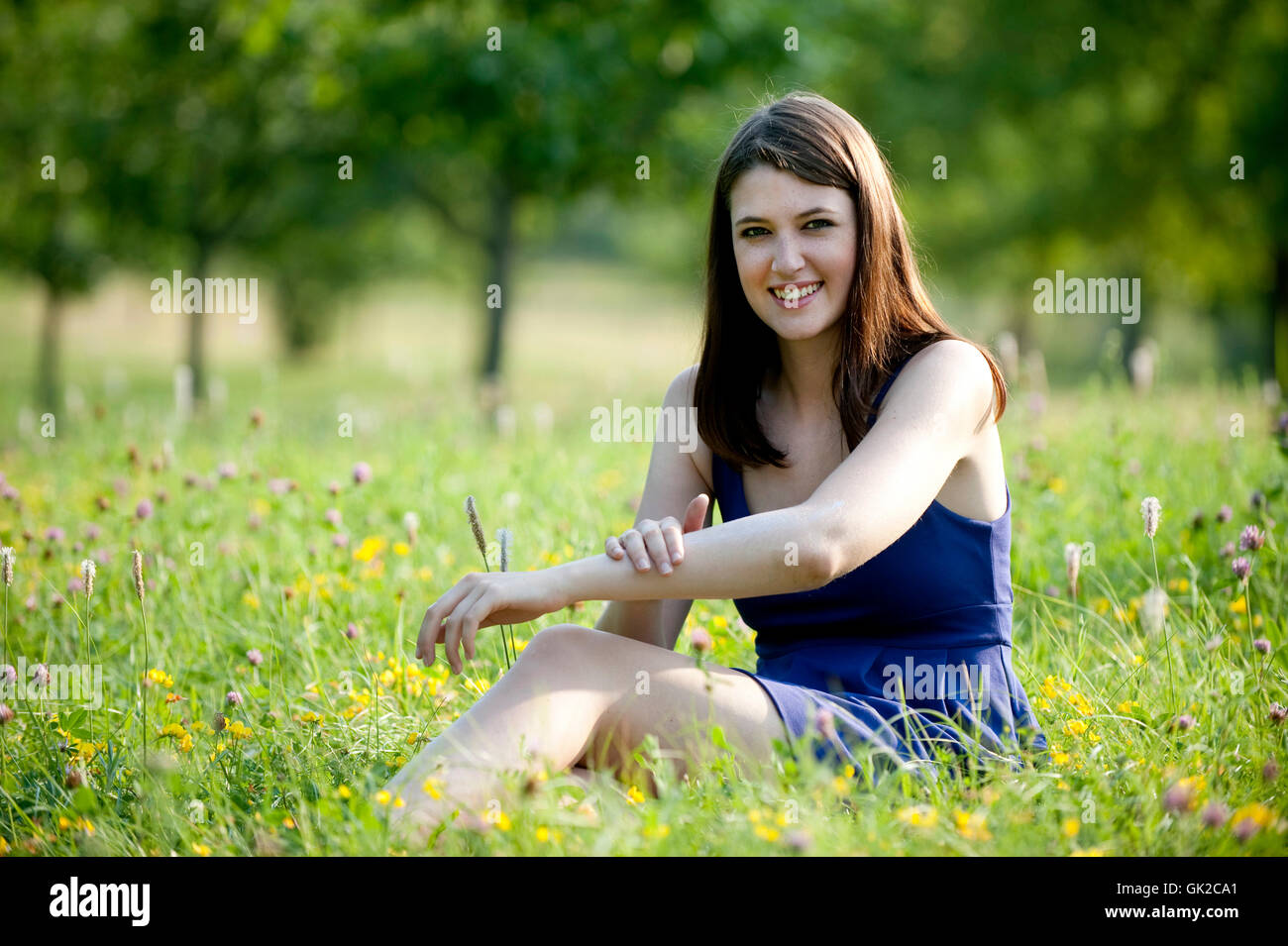 woman summer summerly Stock Photo - Alamy