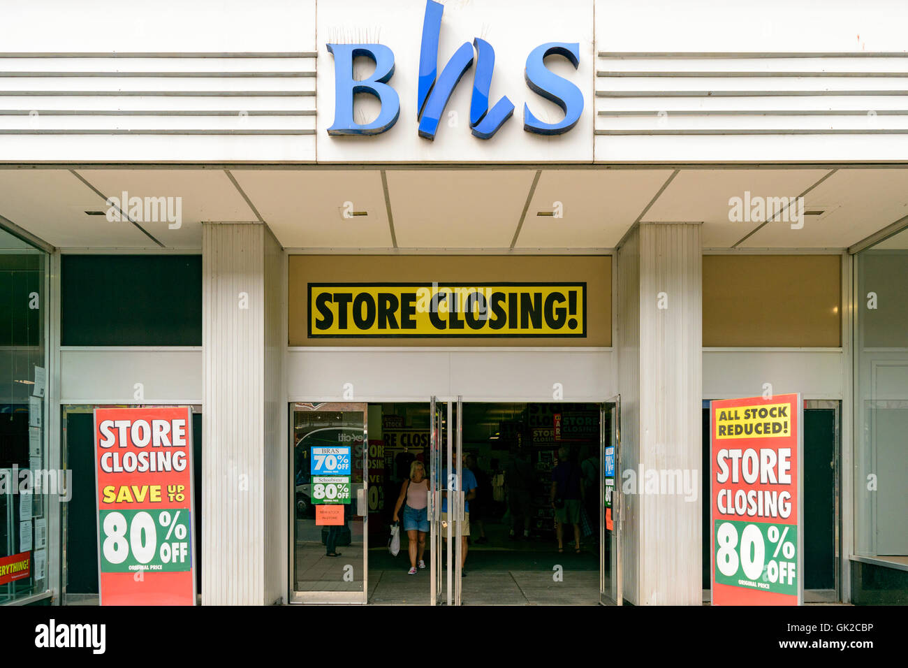 Exeter, Devon, United Kingdom - August 17, 2016: An exterior view of ...