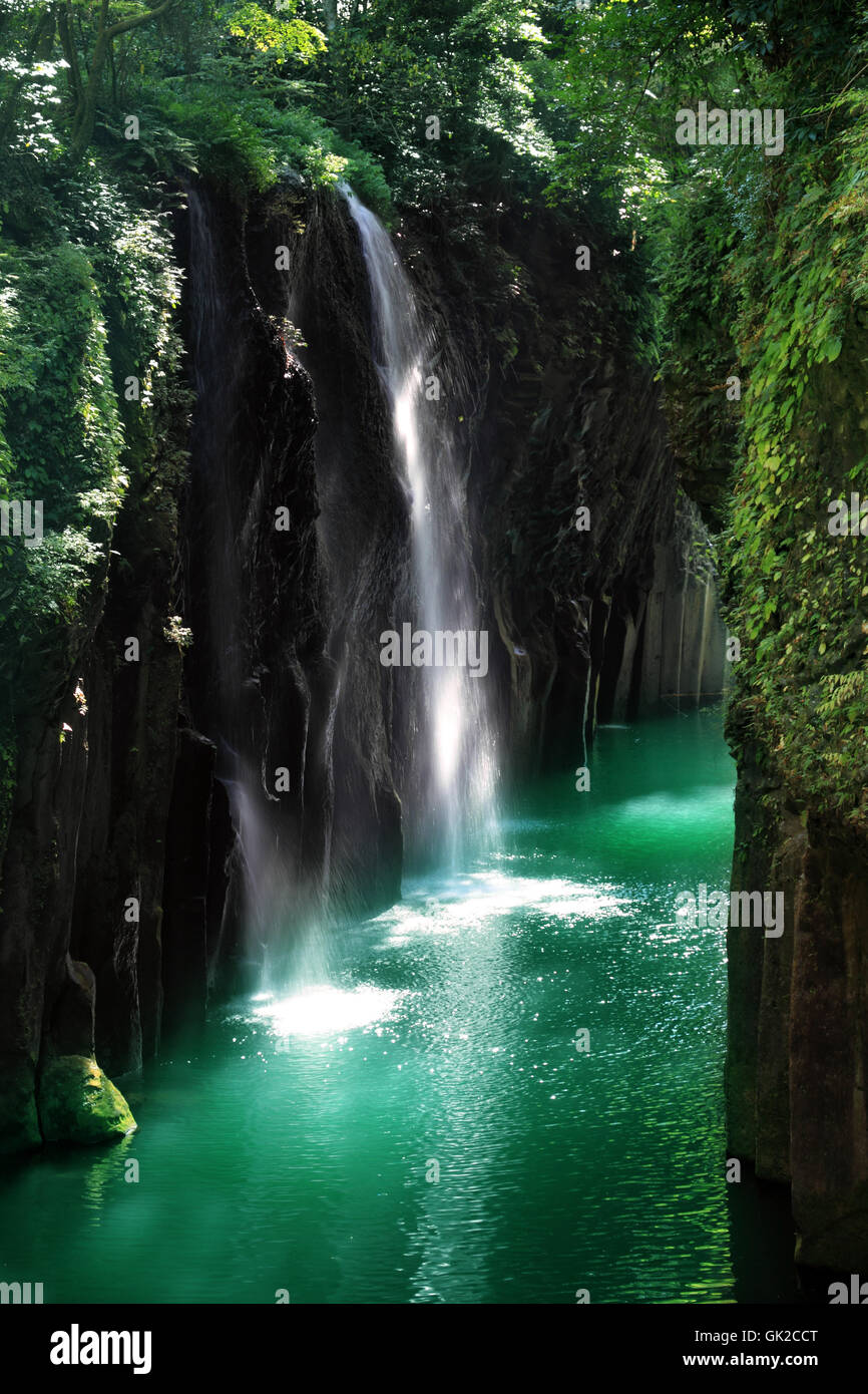 Waterfall nature kyushu hi-res stock photography and images - Alamy