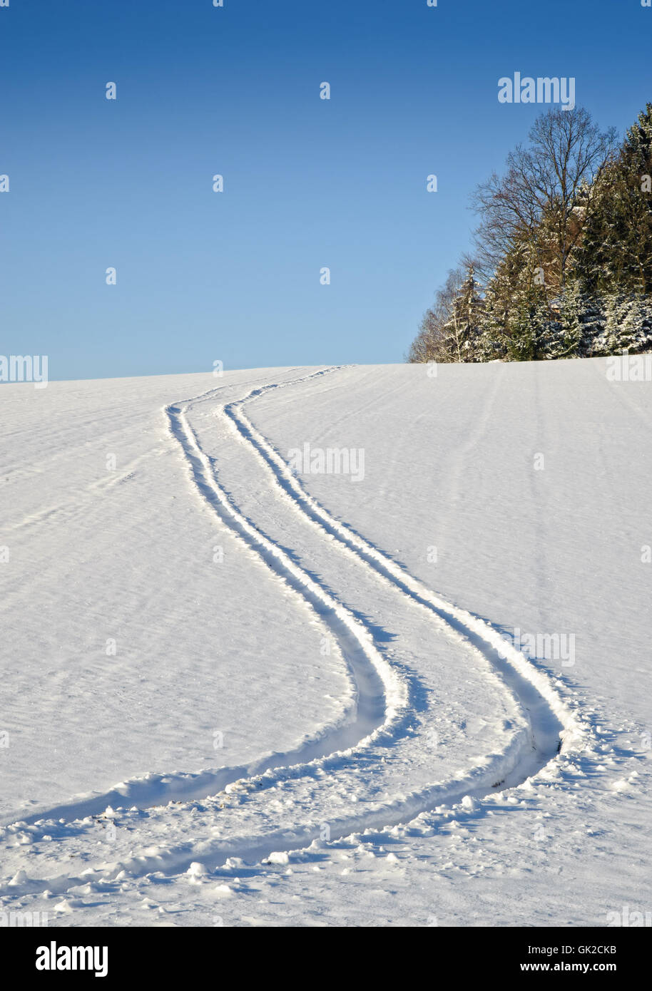 winter snow coke Stock Photo - Alamy