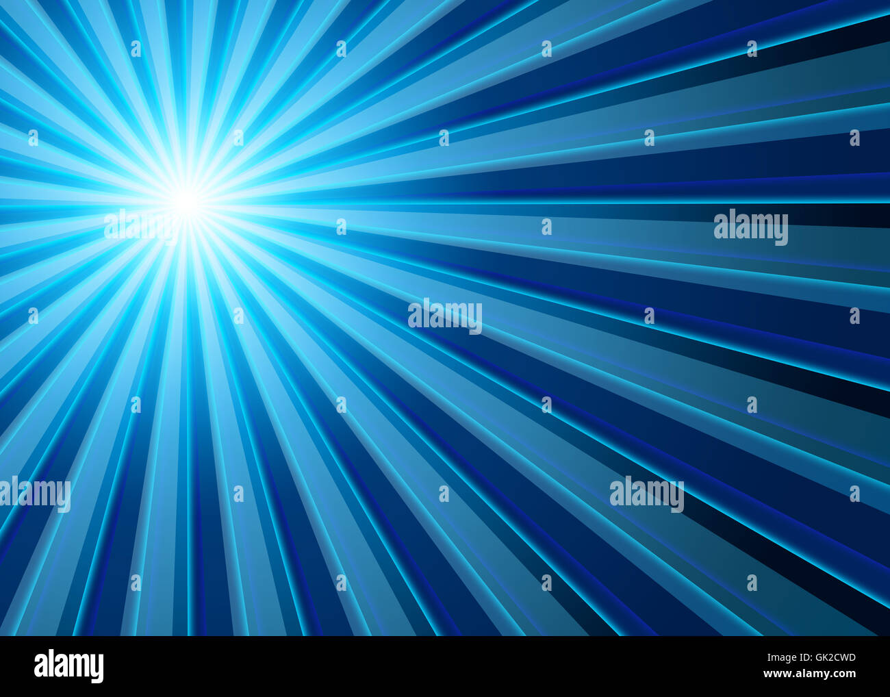 background - rays of light blue black Stock Photo - Alamy
