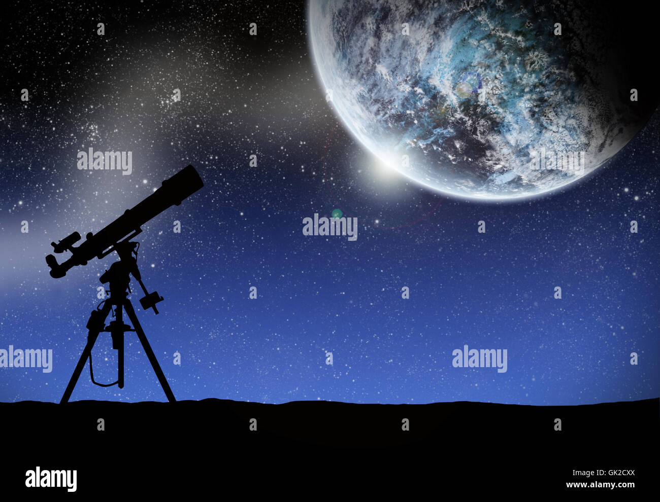 Open space solar system hi-res stock photography and images - Alamy