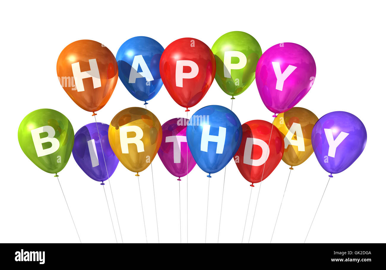 party celebration balloon Stock Photo - Alamy