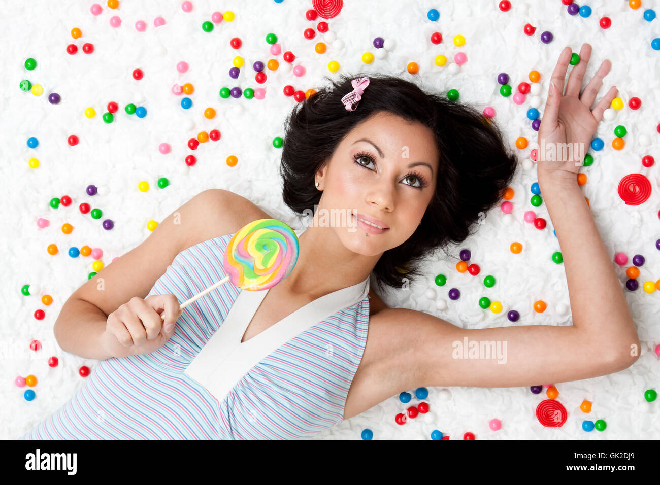 sweets female candy Stock Photo - Alamy