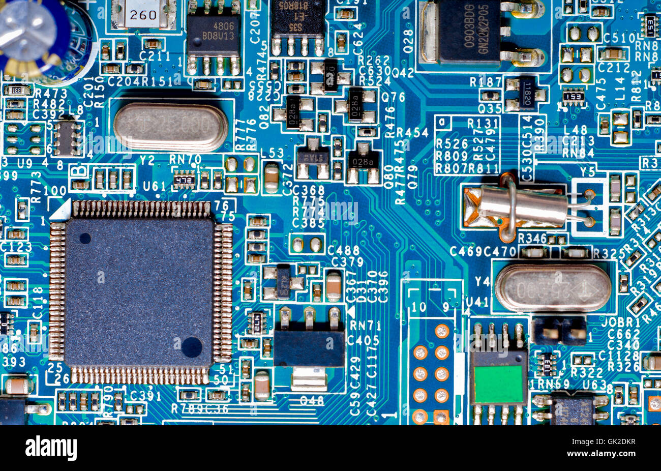 blue board hardware Stock Photo - Alamy