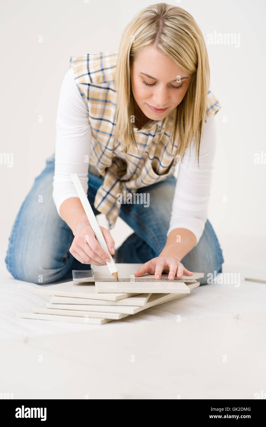 renovation professional tile Stock Photo - Alamy
