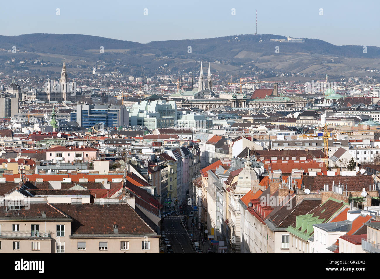 city town vienna Stock Photo - Alamy