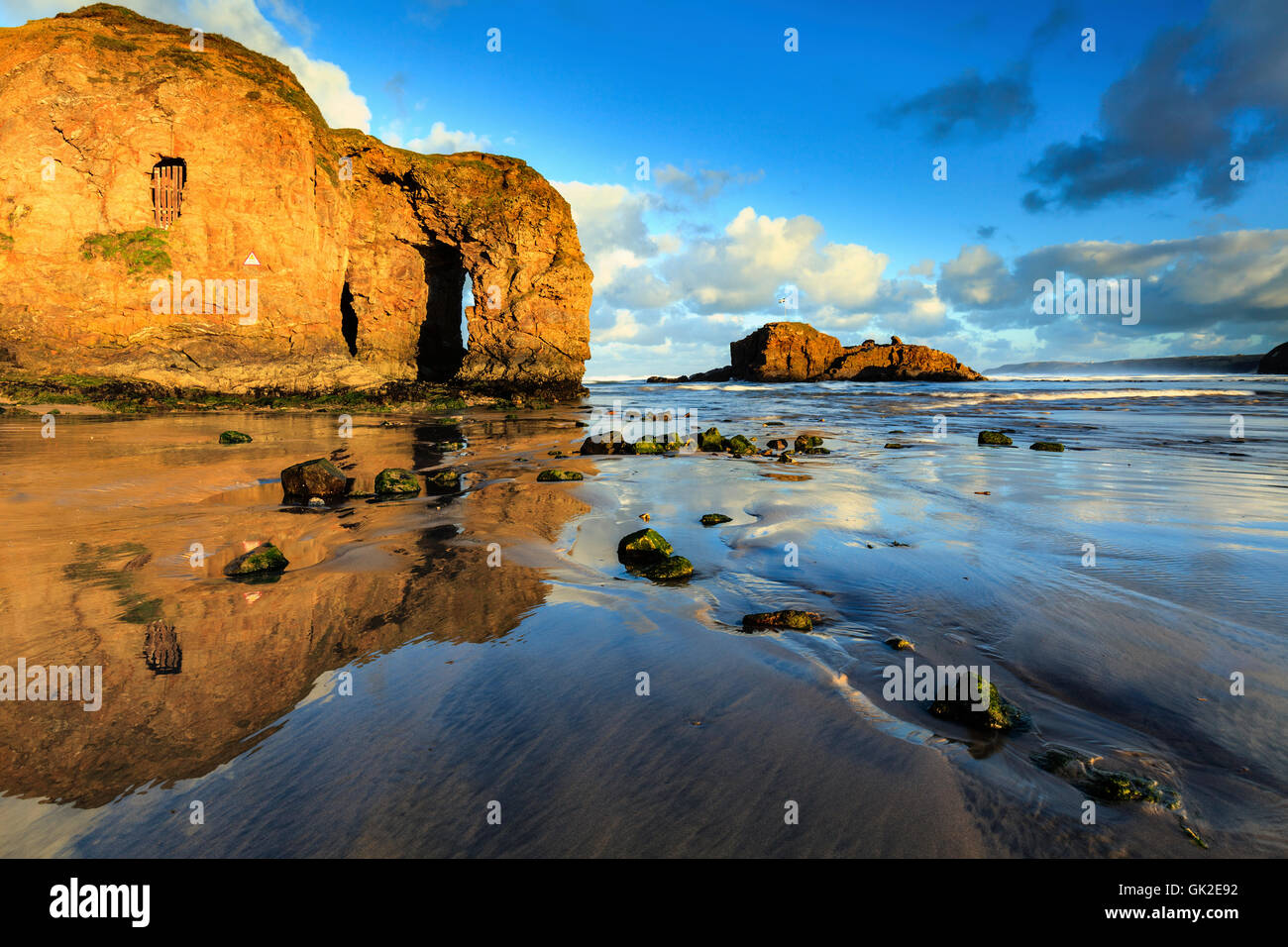 Perranporth beach hi-res stock photography and images - Alamy