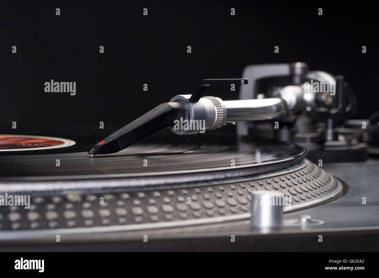 turntable vinyl player Stock Photo - Alamy