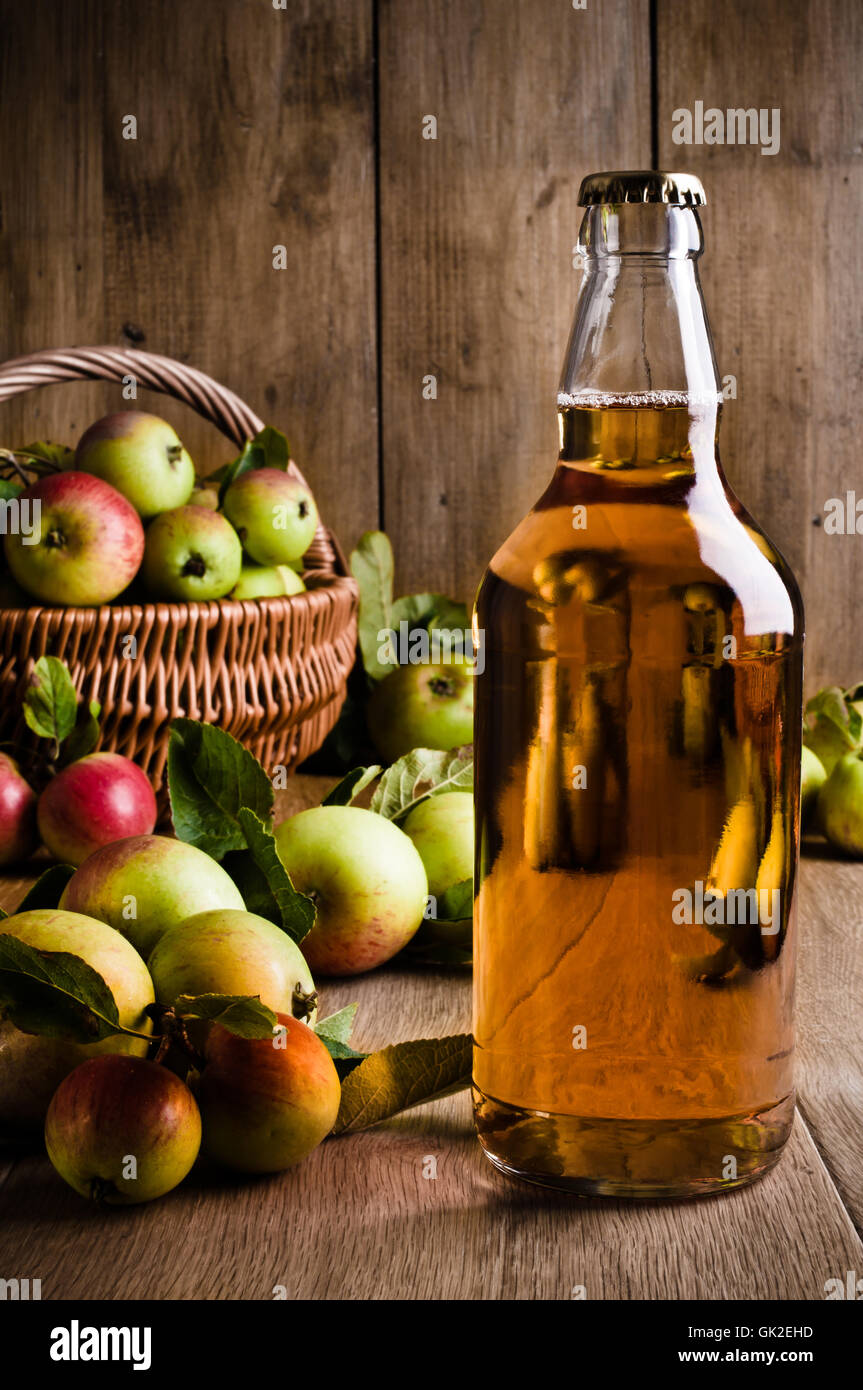 apples apple bottle Stock Photo - Alamy
