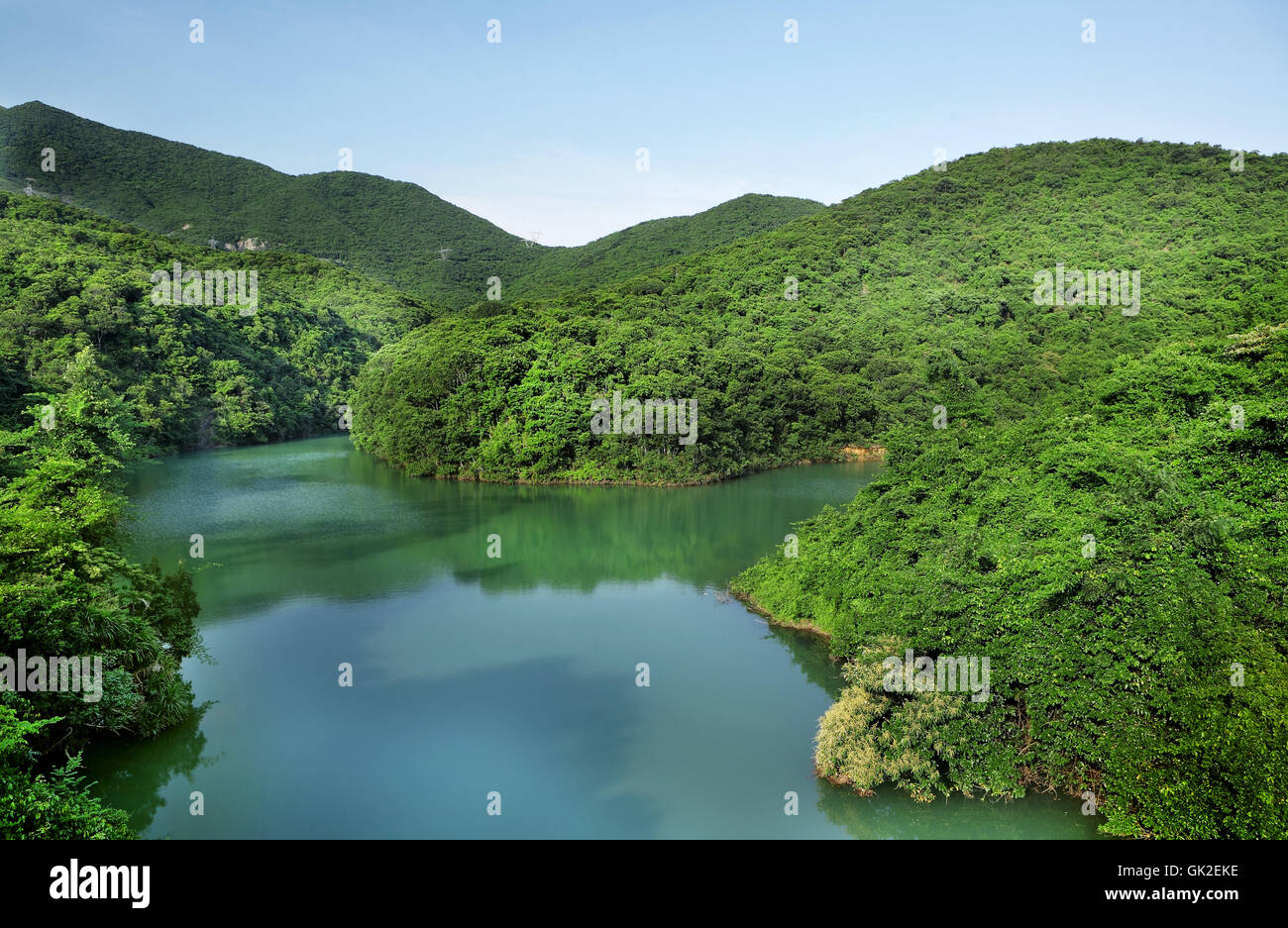 fresh water lake inland water Stock Photo - Alamy