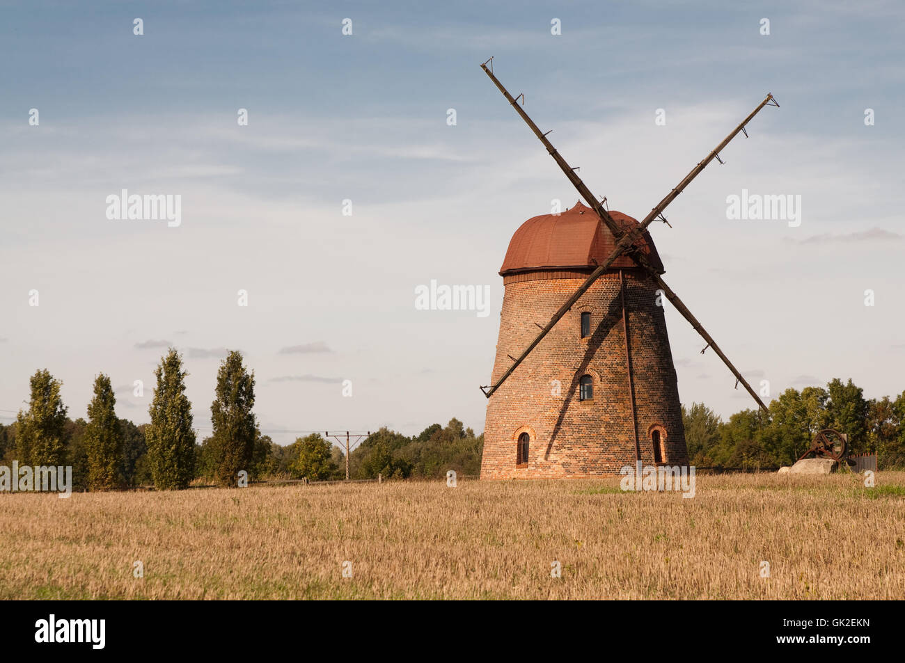 Wind mill perspective hi-res stock photography and images - Alamy