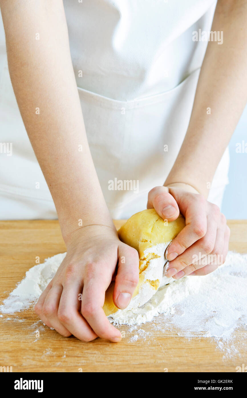 hand hands dough Stock Photo - Alamy