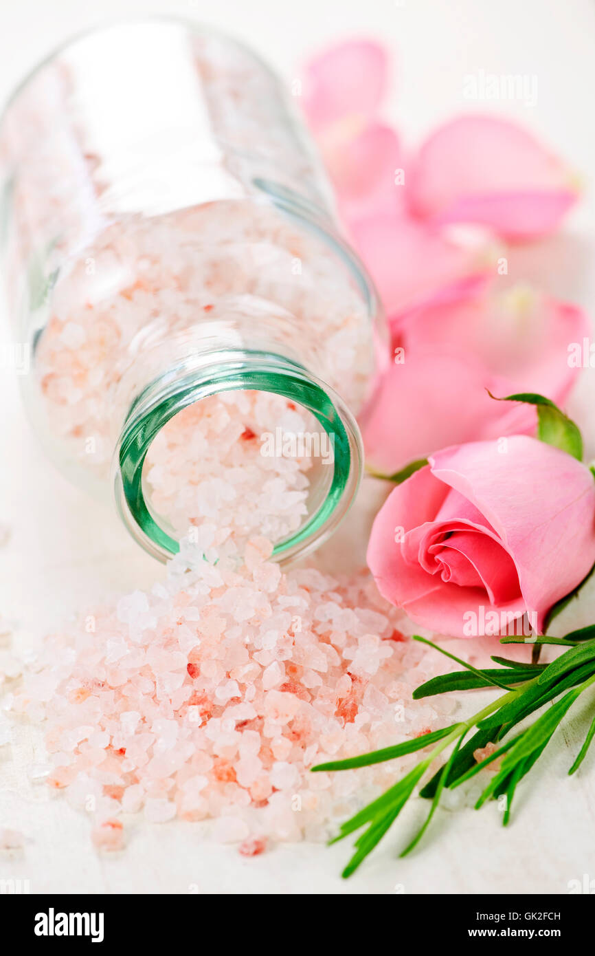 salt bottle bathing Stock Photo - Alamy