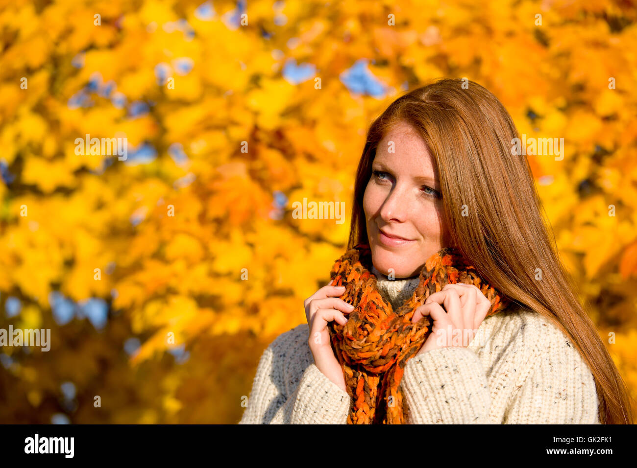 woman sunset portrait Stock Photo - Alamy