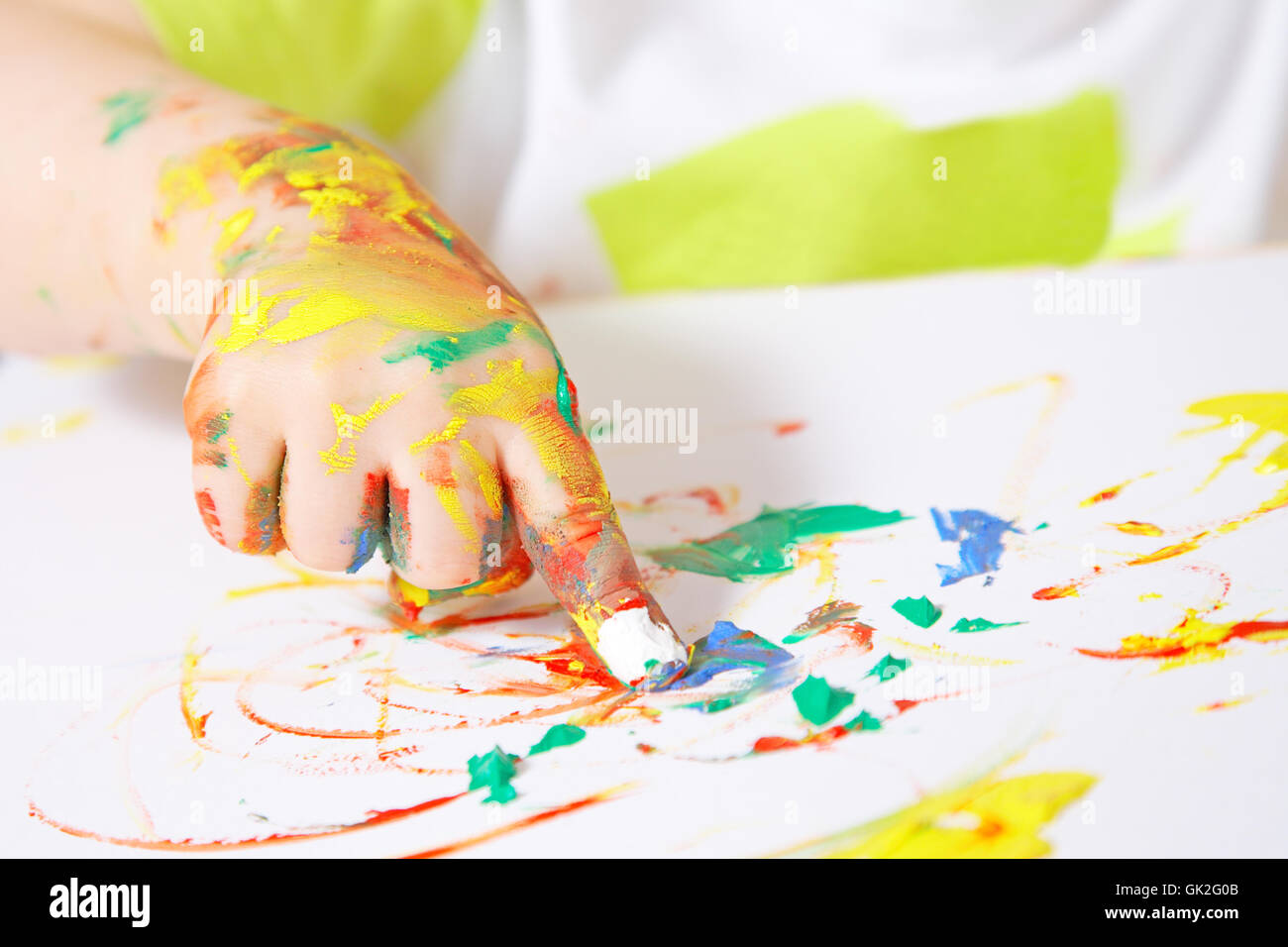 Baby handprint hi-res stock photography and images - Alamy