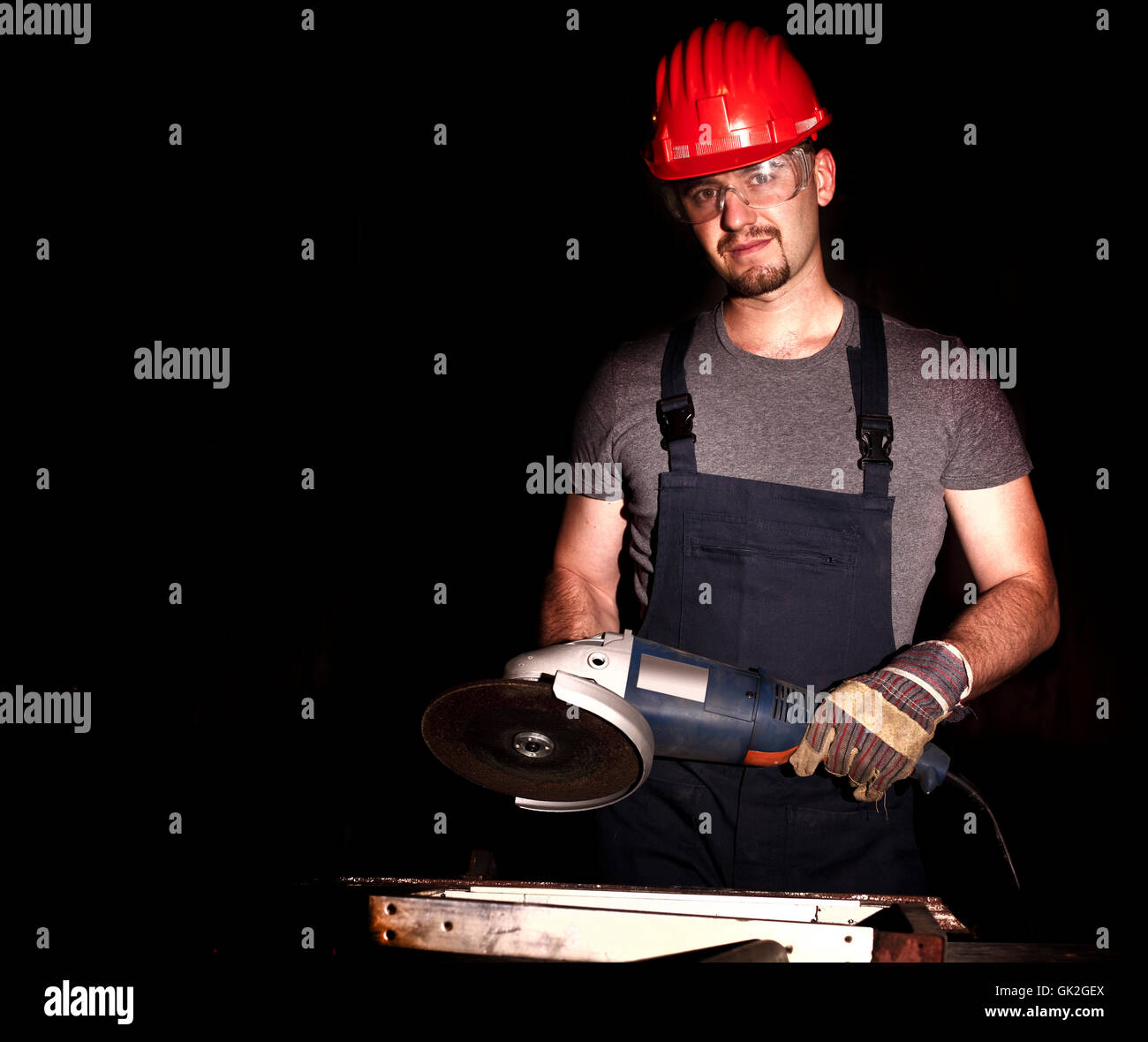 grinder handyman work Stock Photo - Alamy