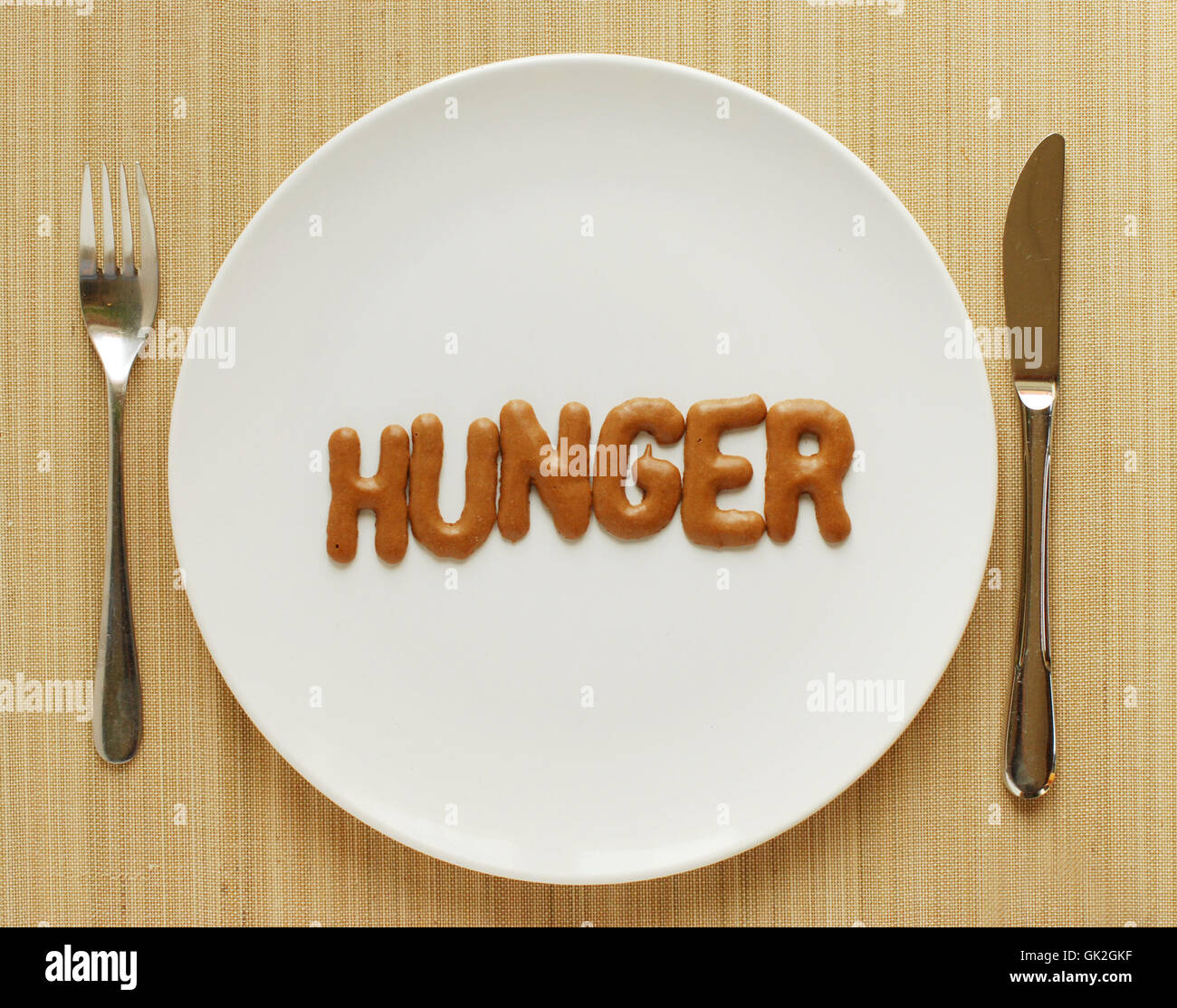 word plate food Stock Photo - Alamy