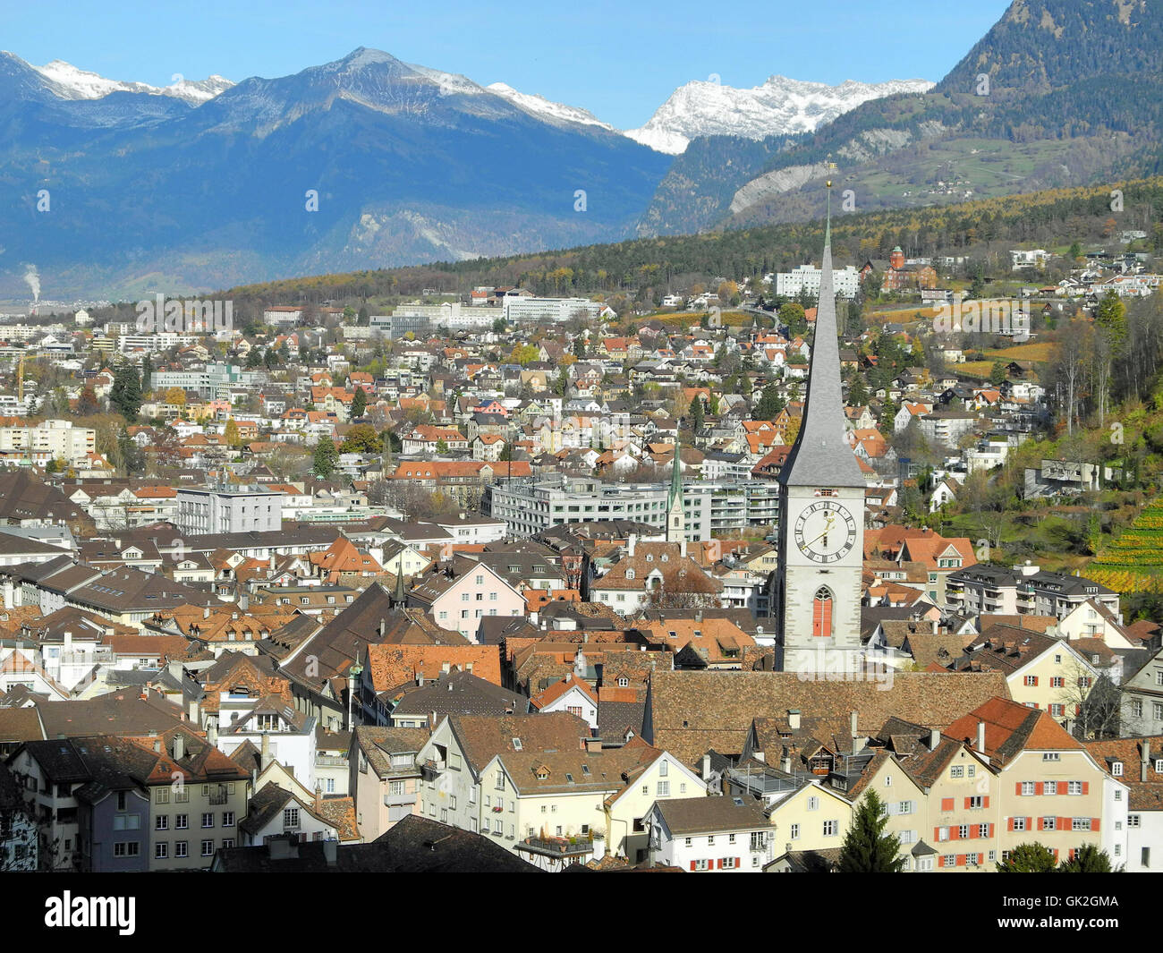 Chur switzerland town hi-res stock photography and images - Alamy