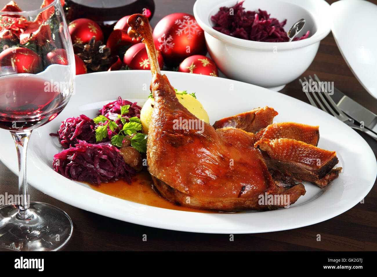 Gansebraten Im Dutch Oven