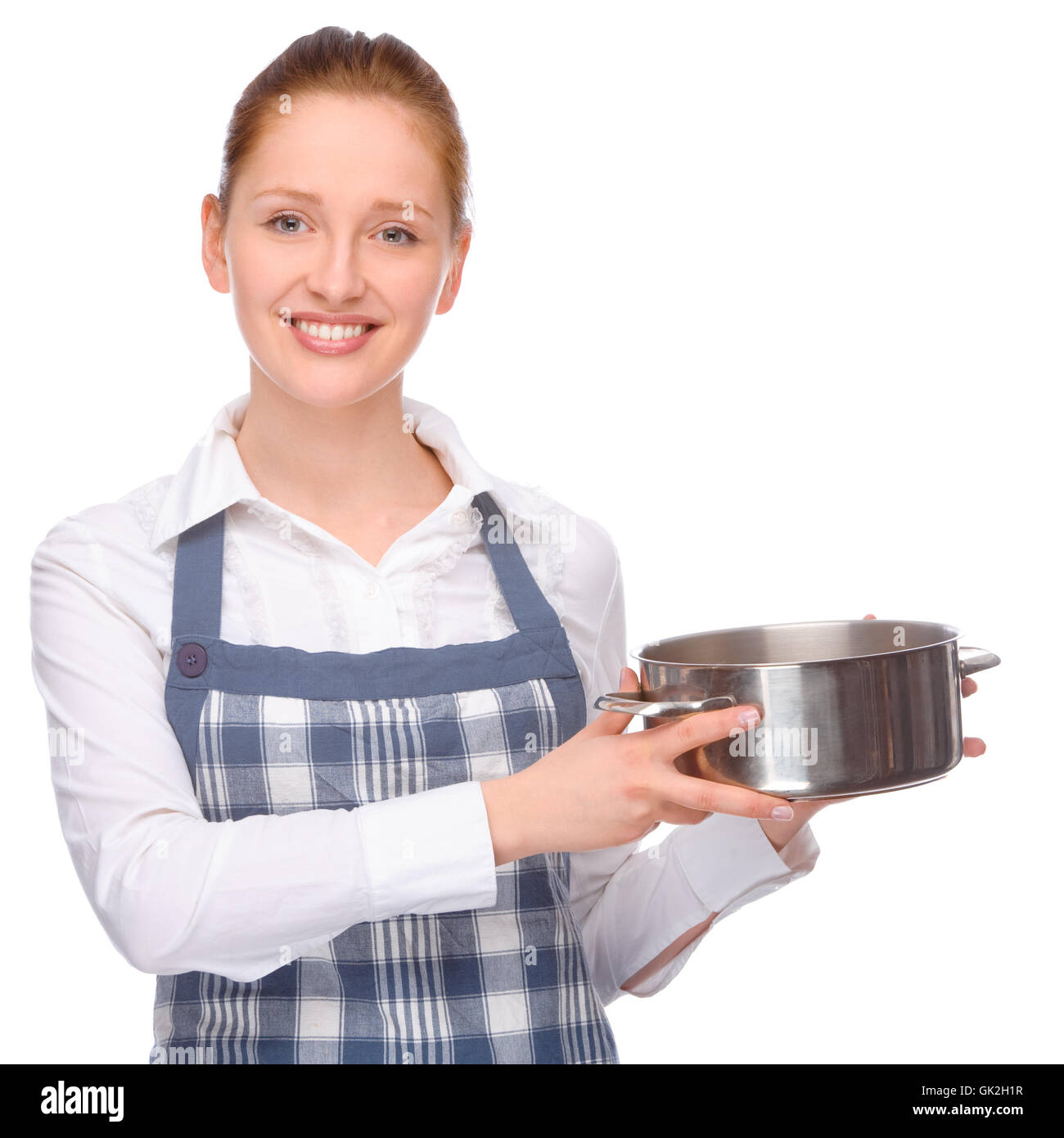 woman with cooking apron Stock Photo - Alamy